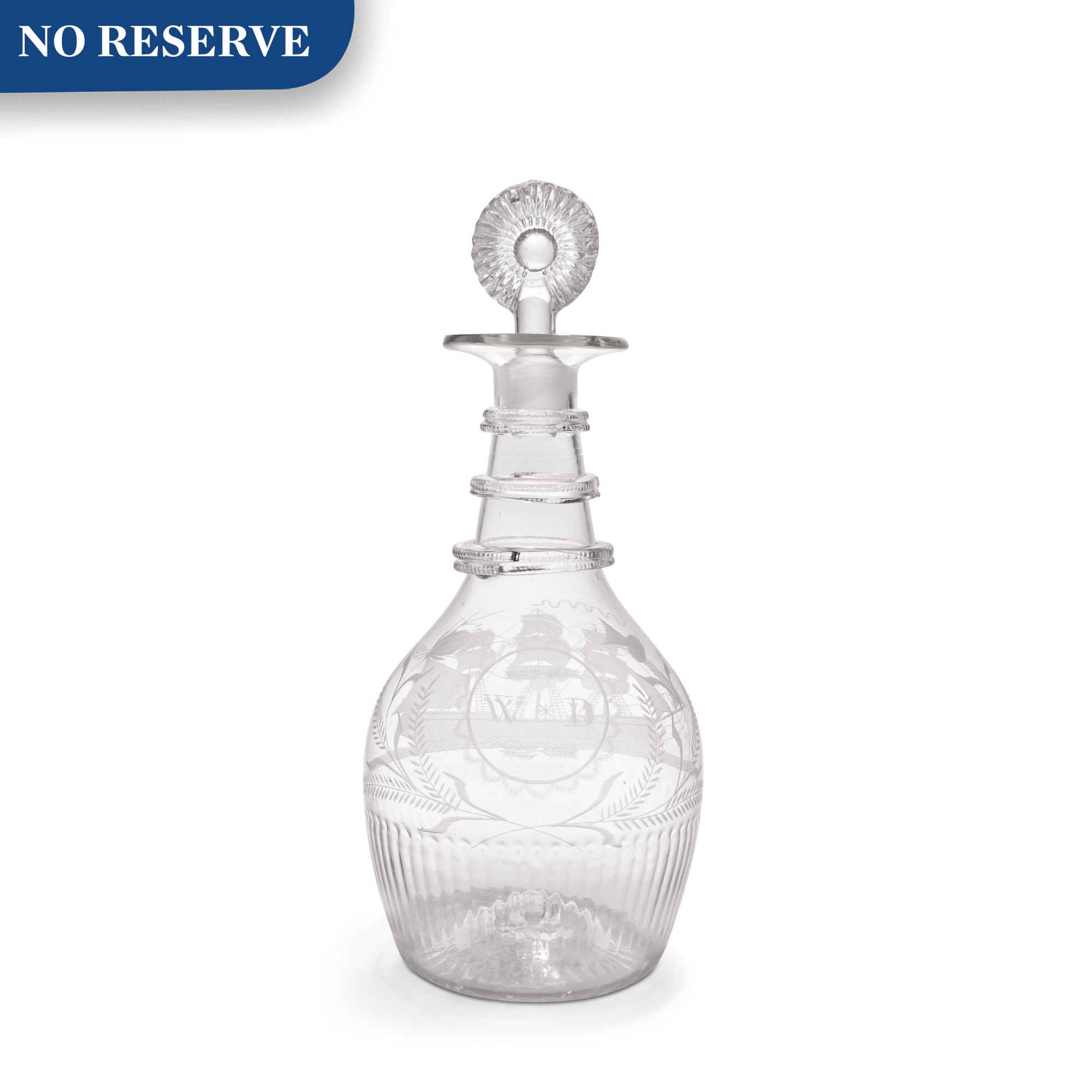 Irish Engraved Decanter and Stopper, circa 1800 | Vineyard Dreams ...