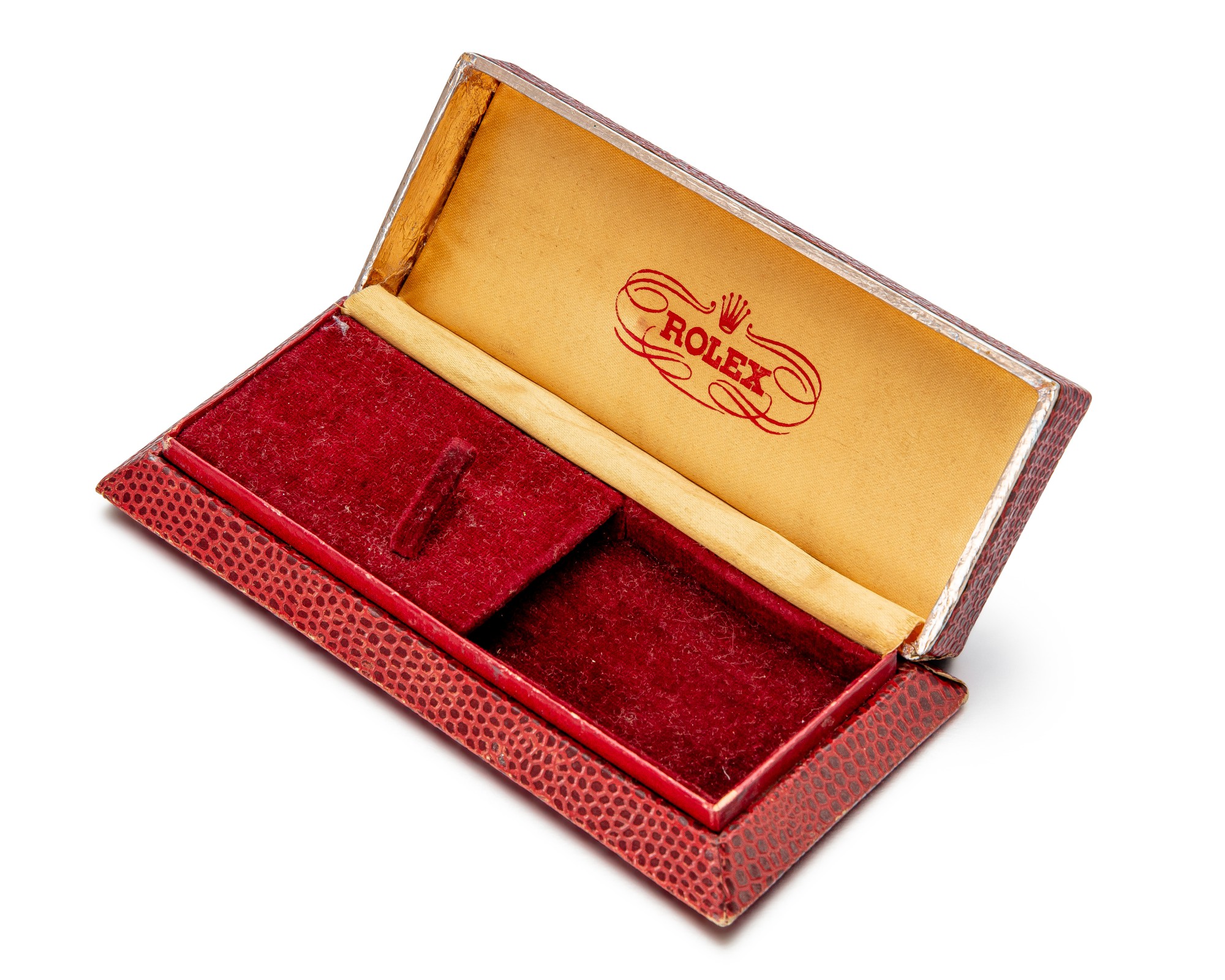 A leather presentation box, Circa 1950 | 勞力士 | 皮製盒子，約1950年製 | Fine ...