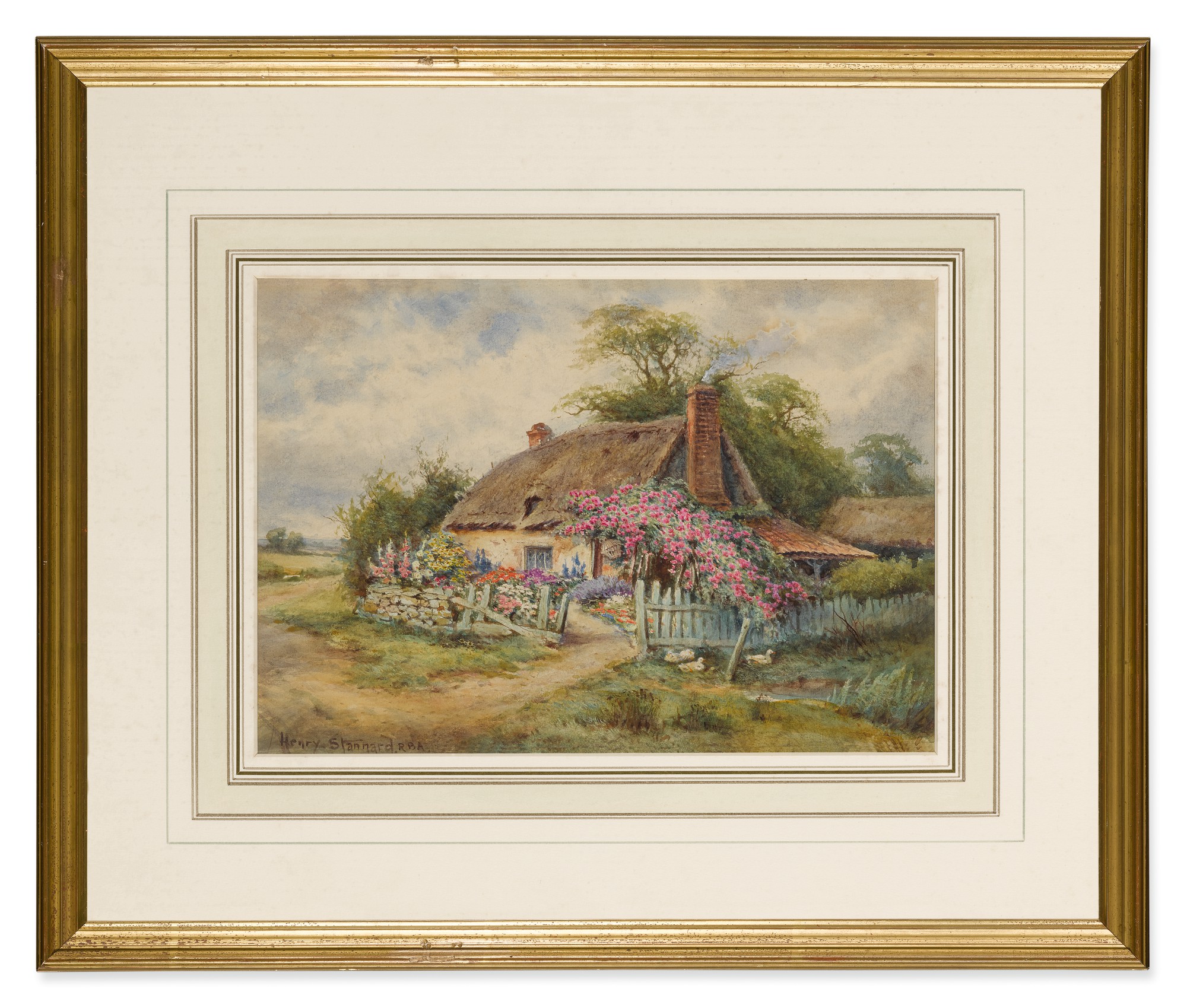 HENRY STANNARD R.B.A | THE OLD HOMESTEAD | European Paintings, Drawings ...