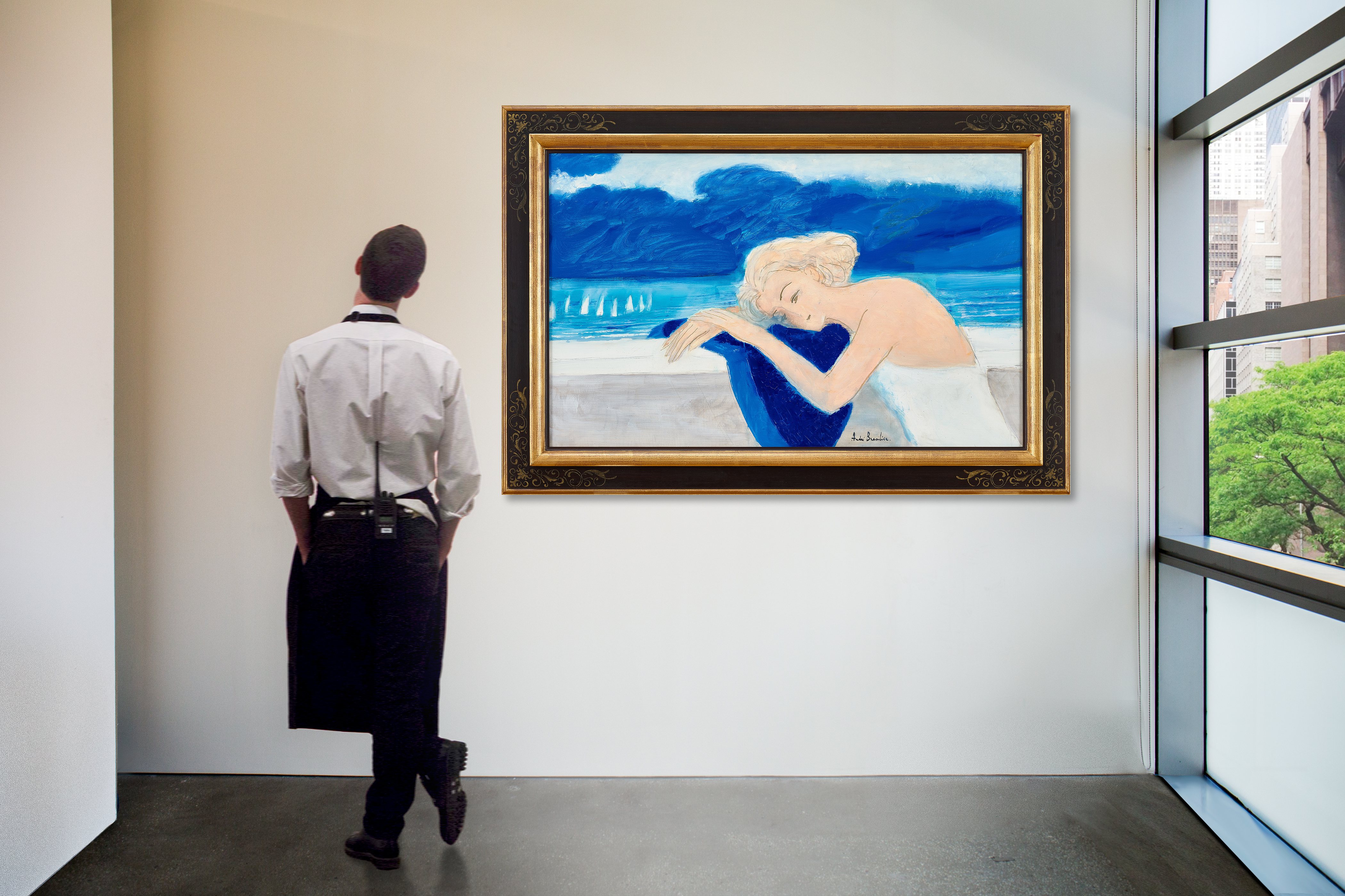 André Brasilier 安德烈・布拉吉利 | La reveuse 夢中人 | Modern Day Auction ...