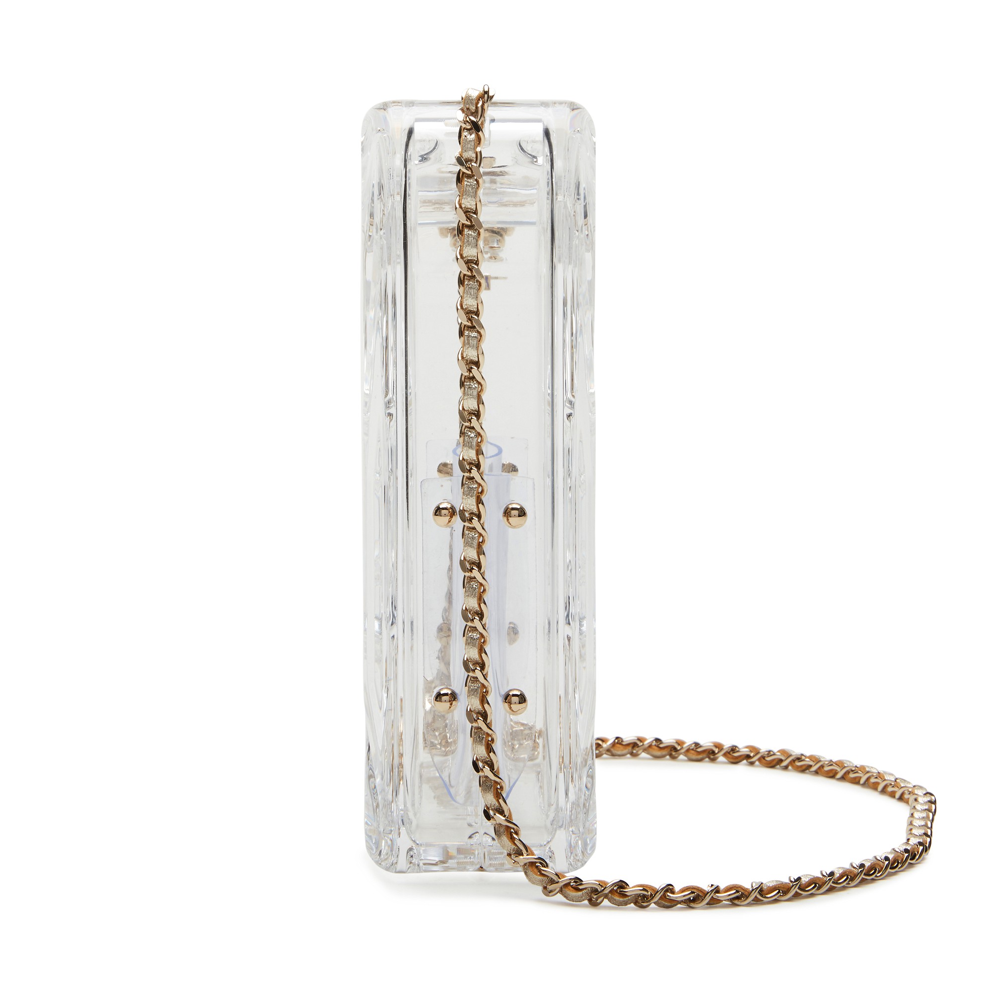 Clear Lucite Dubai by Night Gas Tank Pale Gold Hardware, 2015 ...