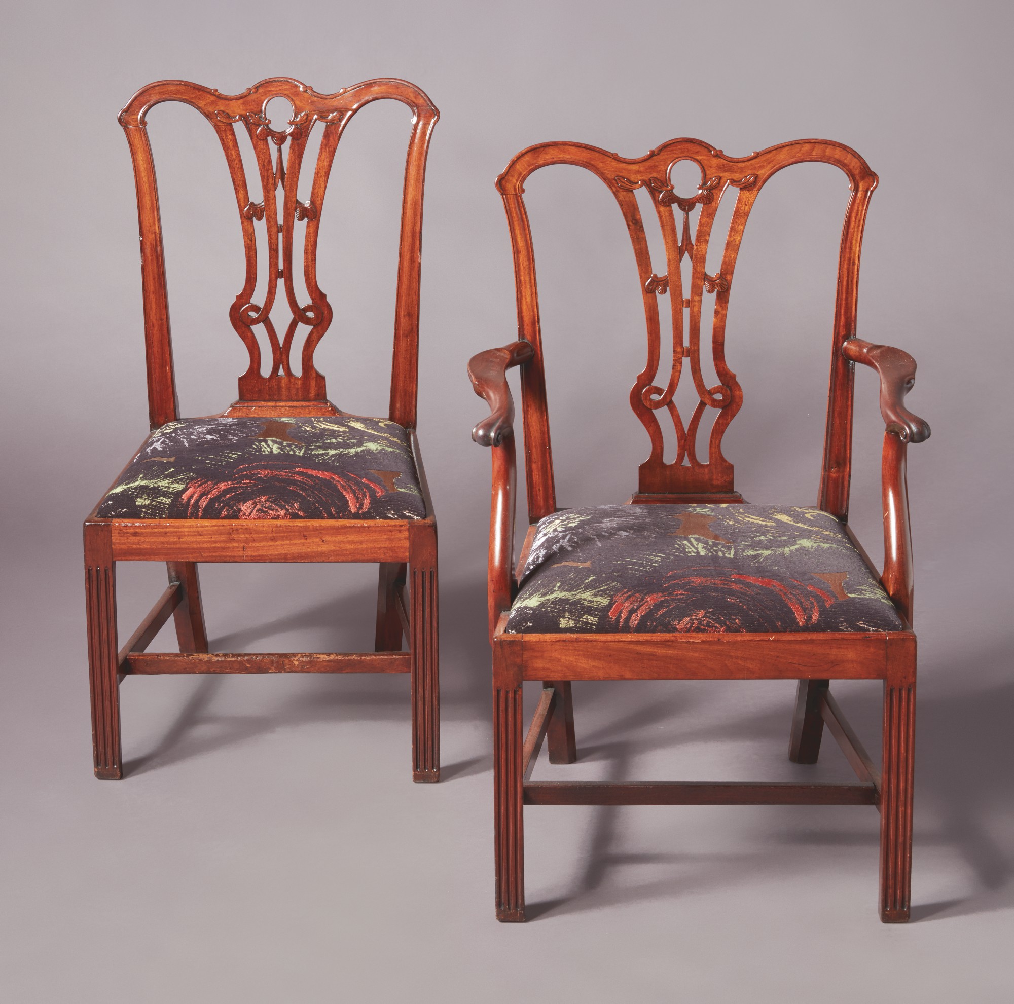 A SET OF TEN GEORGE III MAHOGANY DINING CHAIRS , CIRCA 1770 | STYLE ...