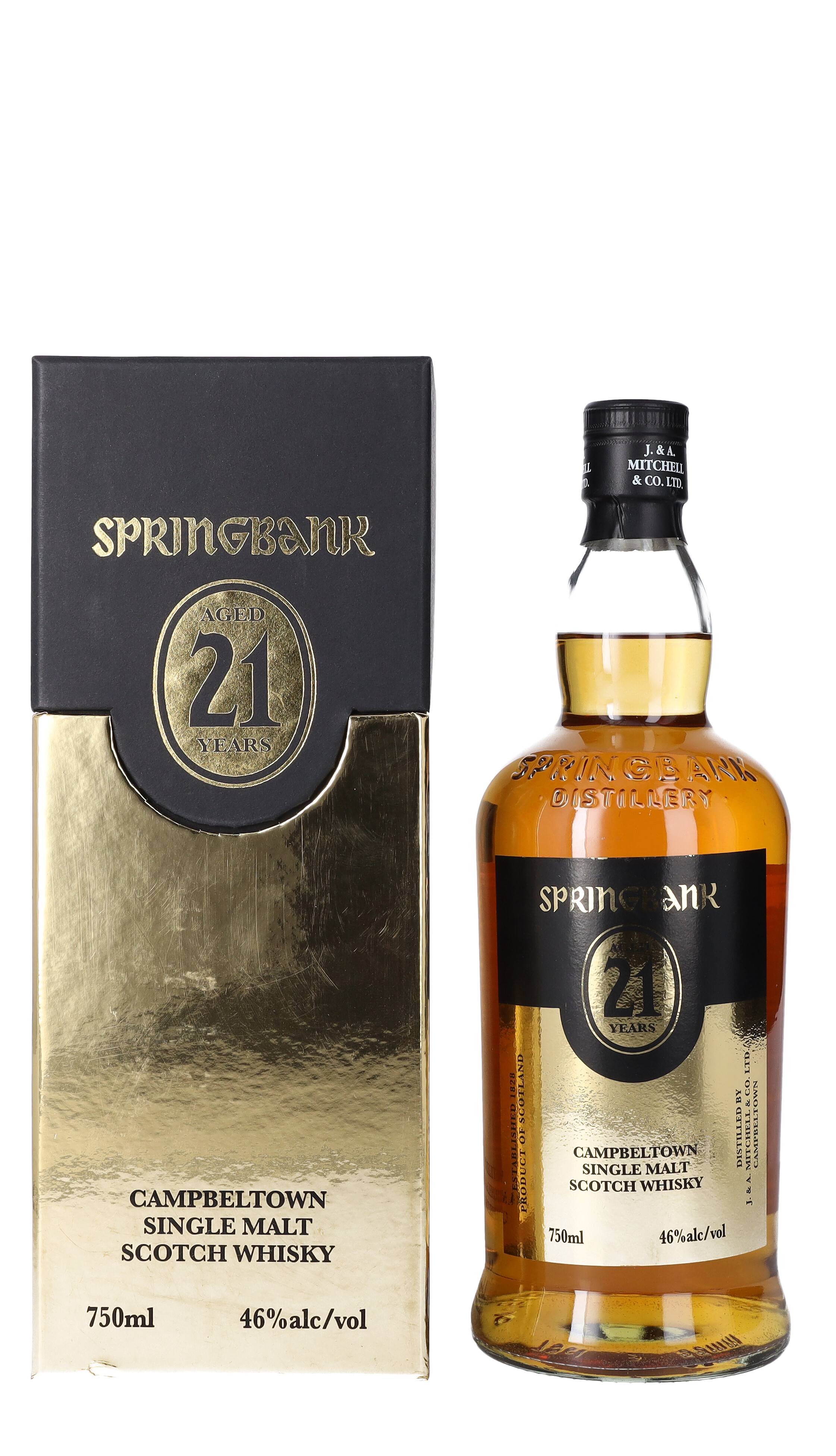 Springbank 21 Year Old 46.0 abv NV (1 BT75) | Scotch Whisky: The ...
