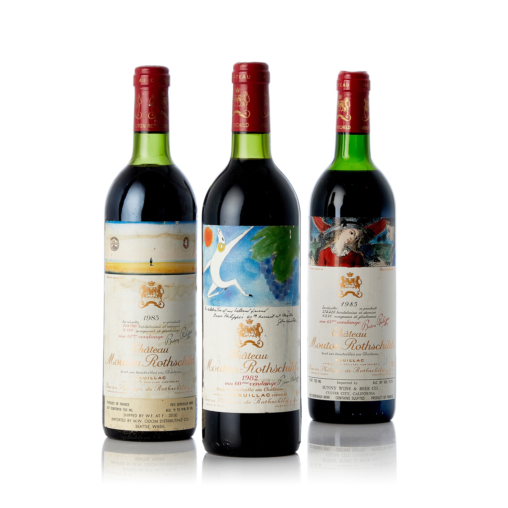 Château Mouton Rothschild 1982 (2 BT) | Vine | Finest & Rarest Wines | 2022 | Sotheby's