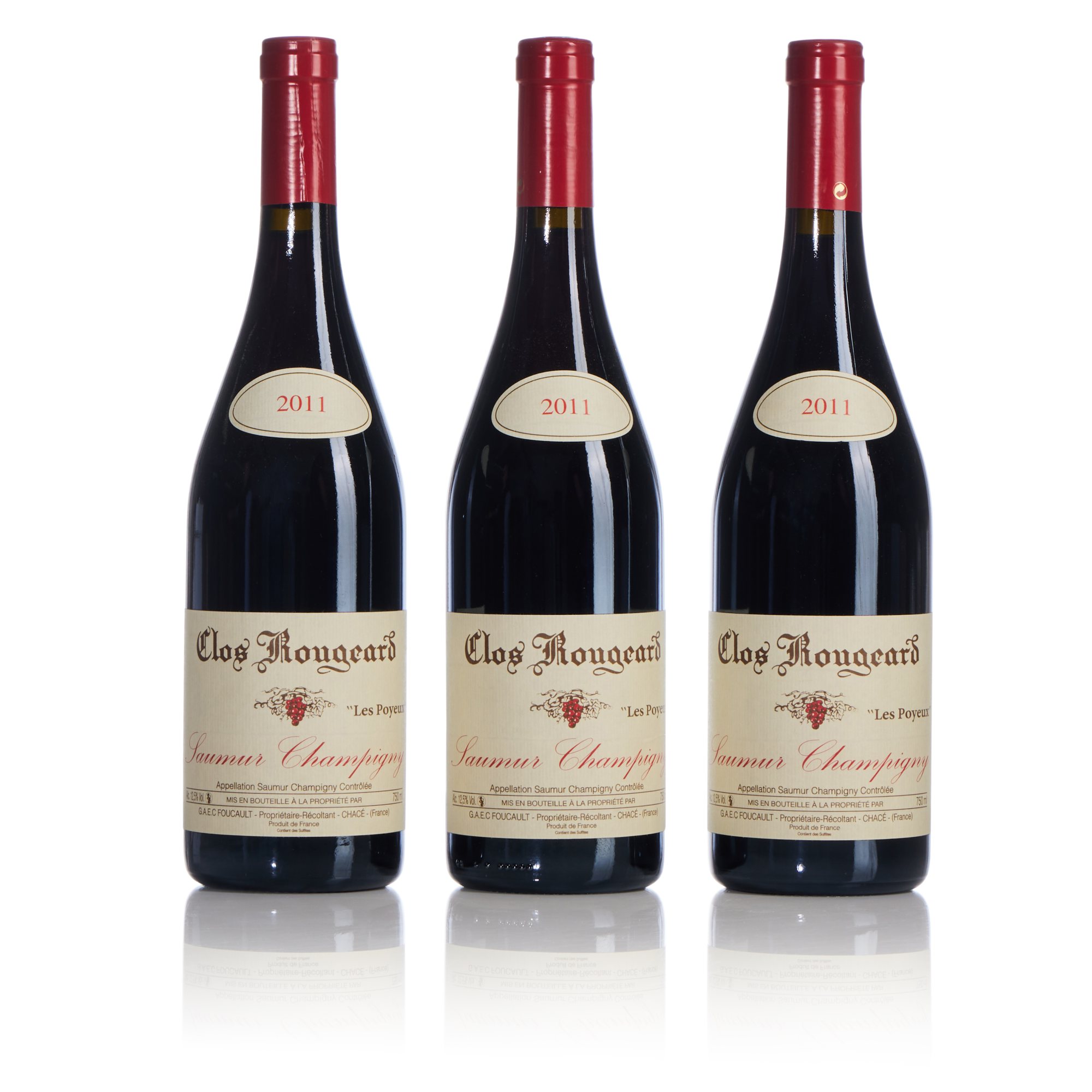 Saumur-Champigny Rouge, Les Poyeux 2011 Clos Rougeard (3 BT) | The ...