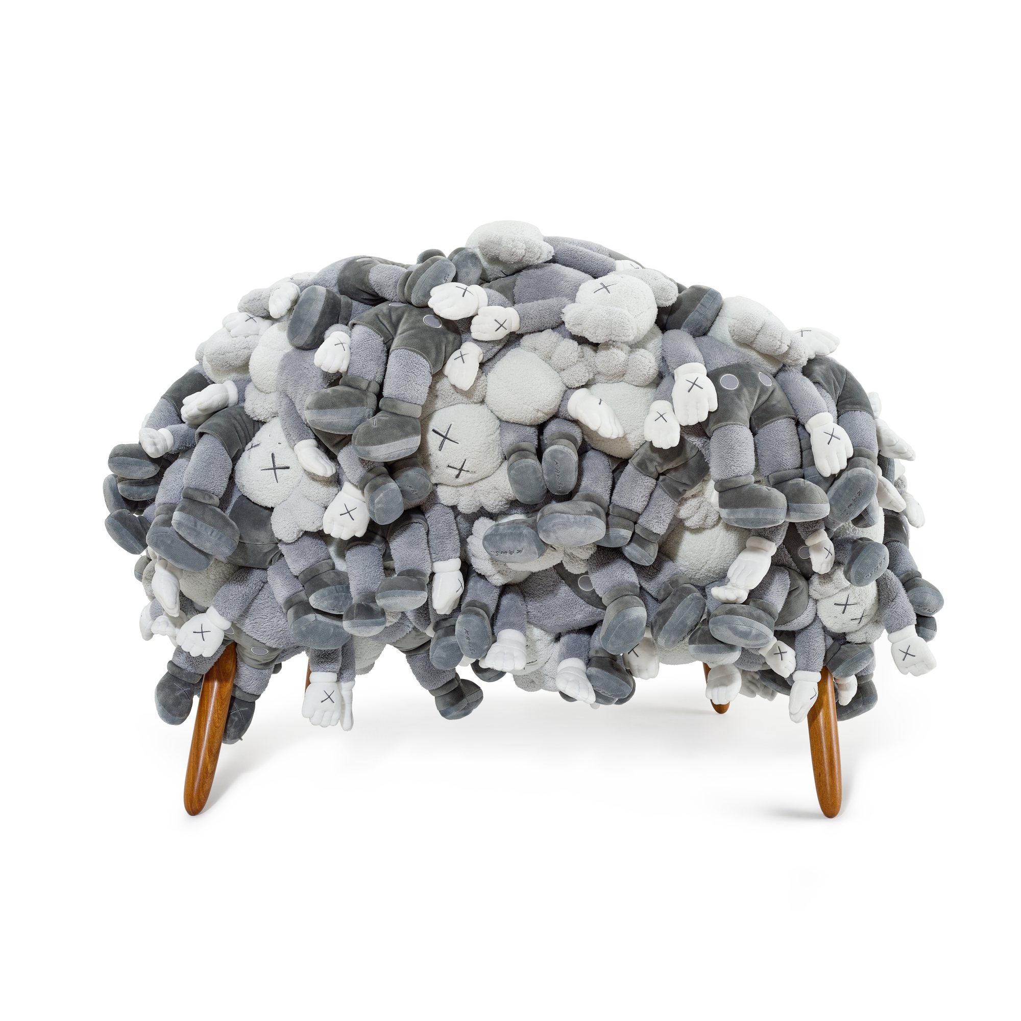 KAWS: Companion Chair (Grey) KAWS: 同伴椅子（灰） | Contemporary Curated: Hong ...