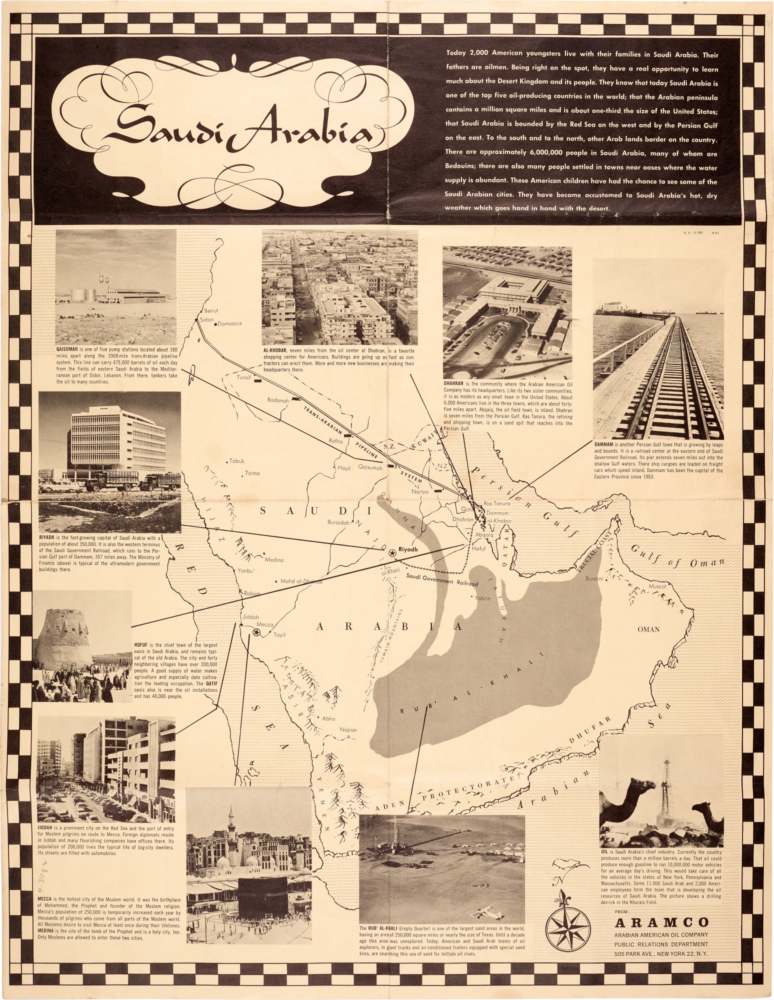 SAUDI ARAMCO | Map of Saudi Arabia, slides of the oil industry ...