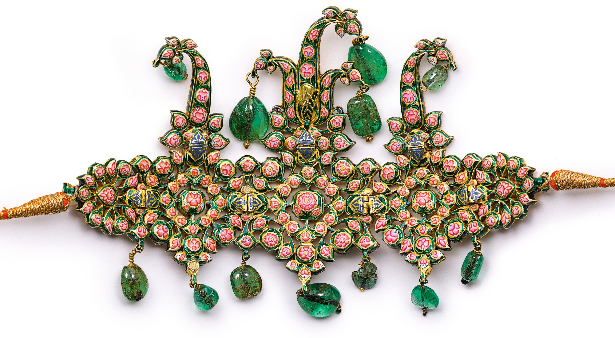 A GEM-SET GOLD AND ENAMELLED SARPECH, INDIA, BENARES, CIRCA 1850 | Arts ...