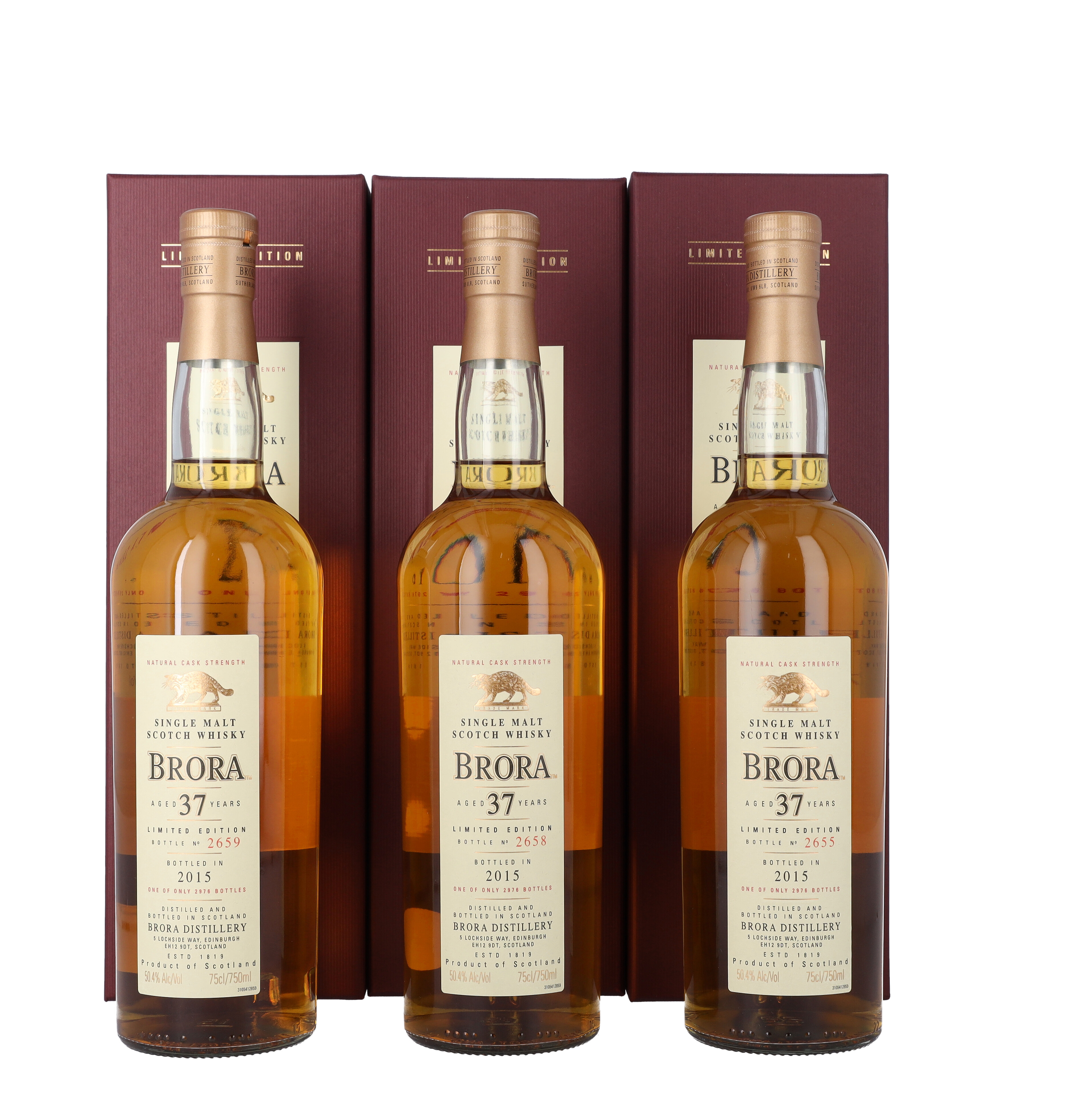Brora Fourteenth Annual Release 37 Year Old 50.4 abv NV (3 BT70 ...