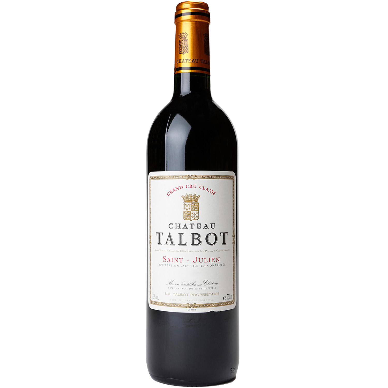 Château Talbot 2000 (12 BT) | Exceptional Cellars Including Finest ...
