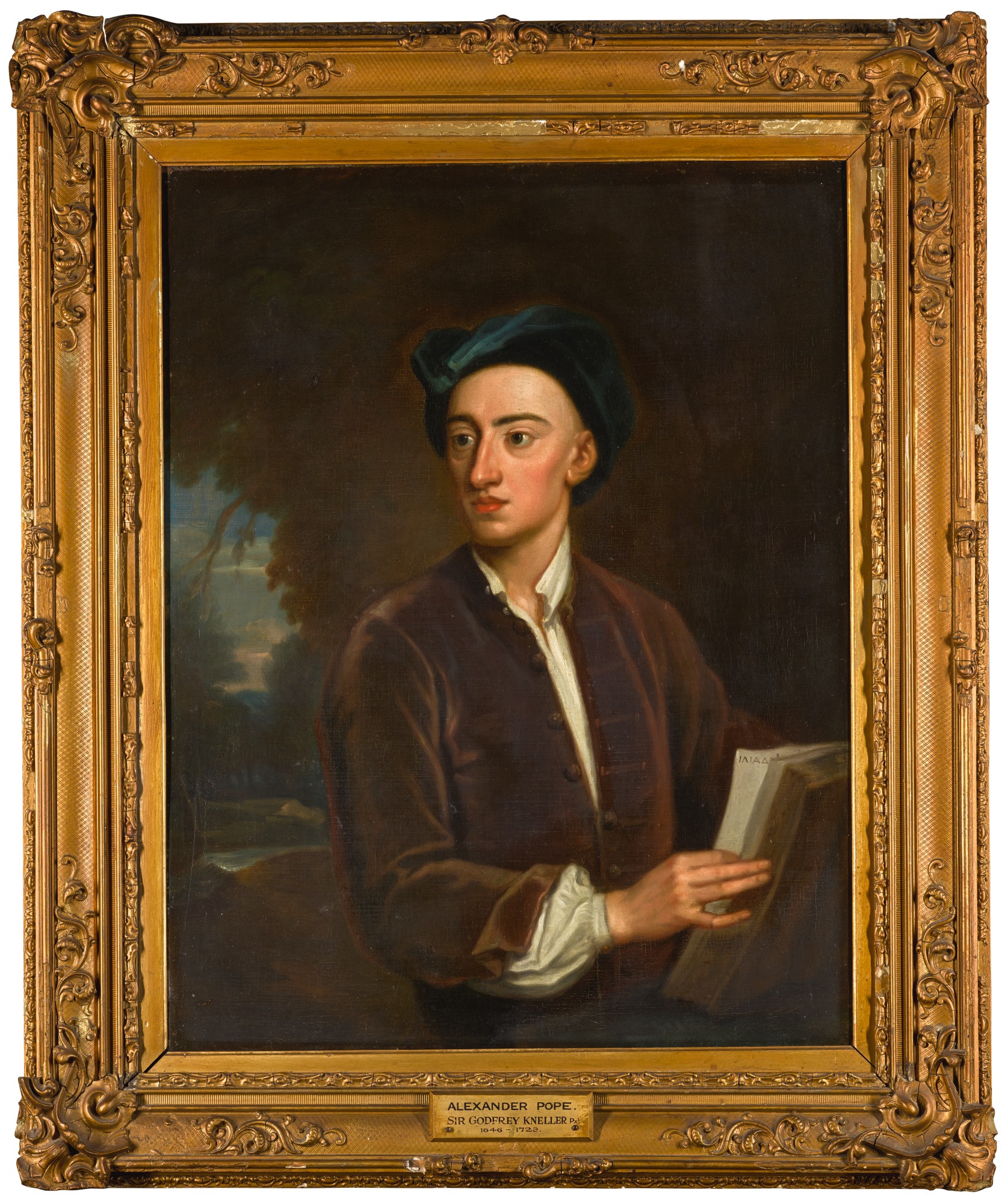 Studio of Sir Godfrey Kneller, Portrait of Alexander Pope, early 18th ...