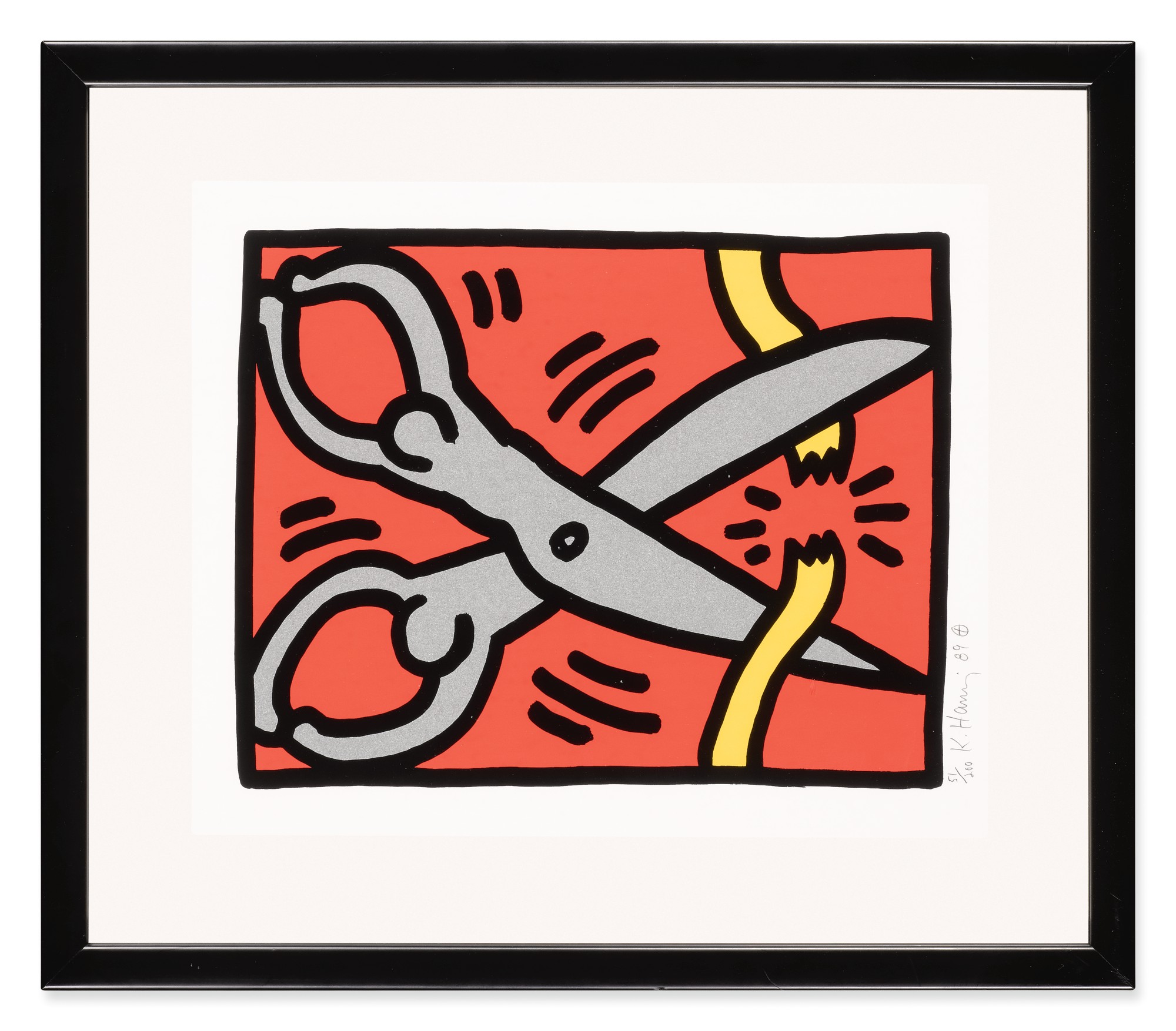 KEITH HARING | POP SHOP III: ONE PLATE (LITTMANN P. 144) | Contemporary ...