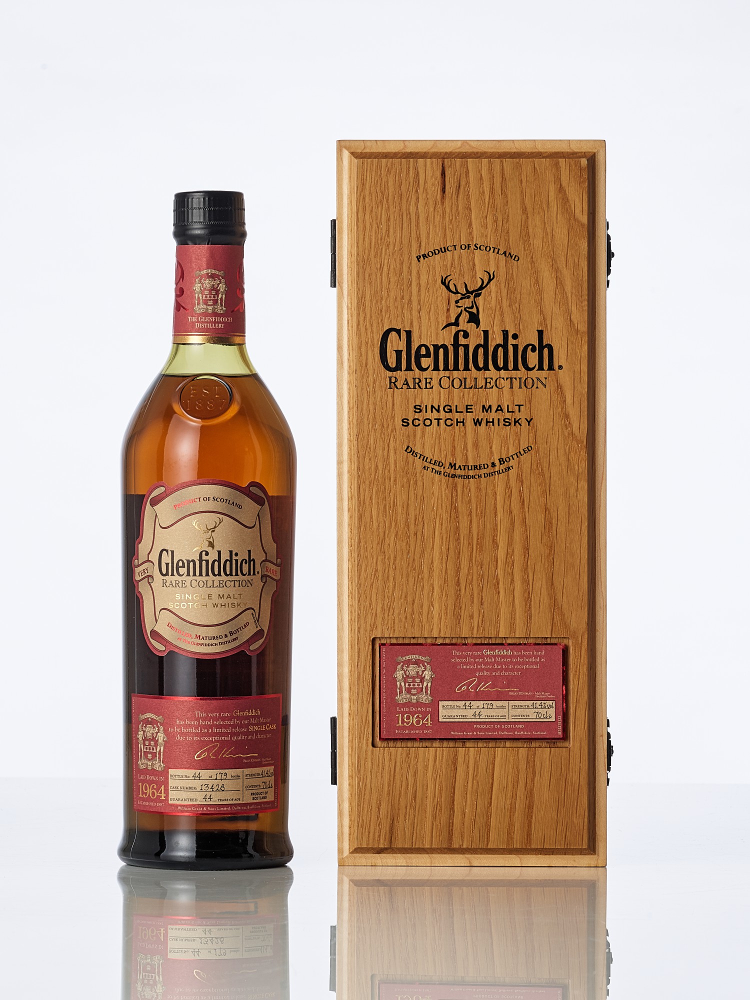 Glenfiddich Rare Collection 44 Year Old 41.4 abv 1964 (1 BT70) | Distilled | Whisky + Moutai ...