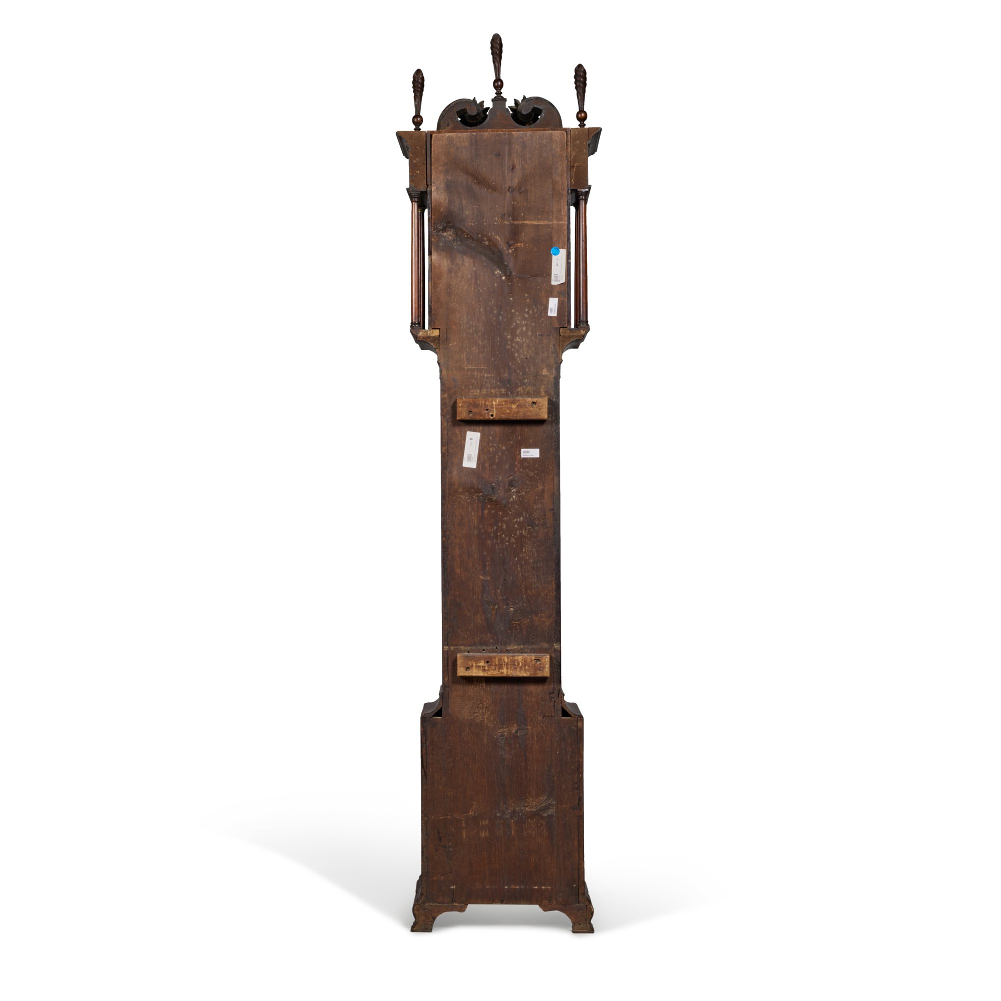 A Very Rare Chippendale Carved Cherrywood Tall-Case Clock, works by ...
