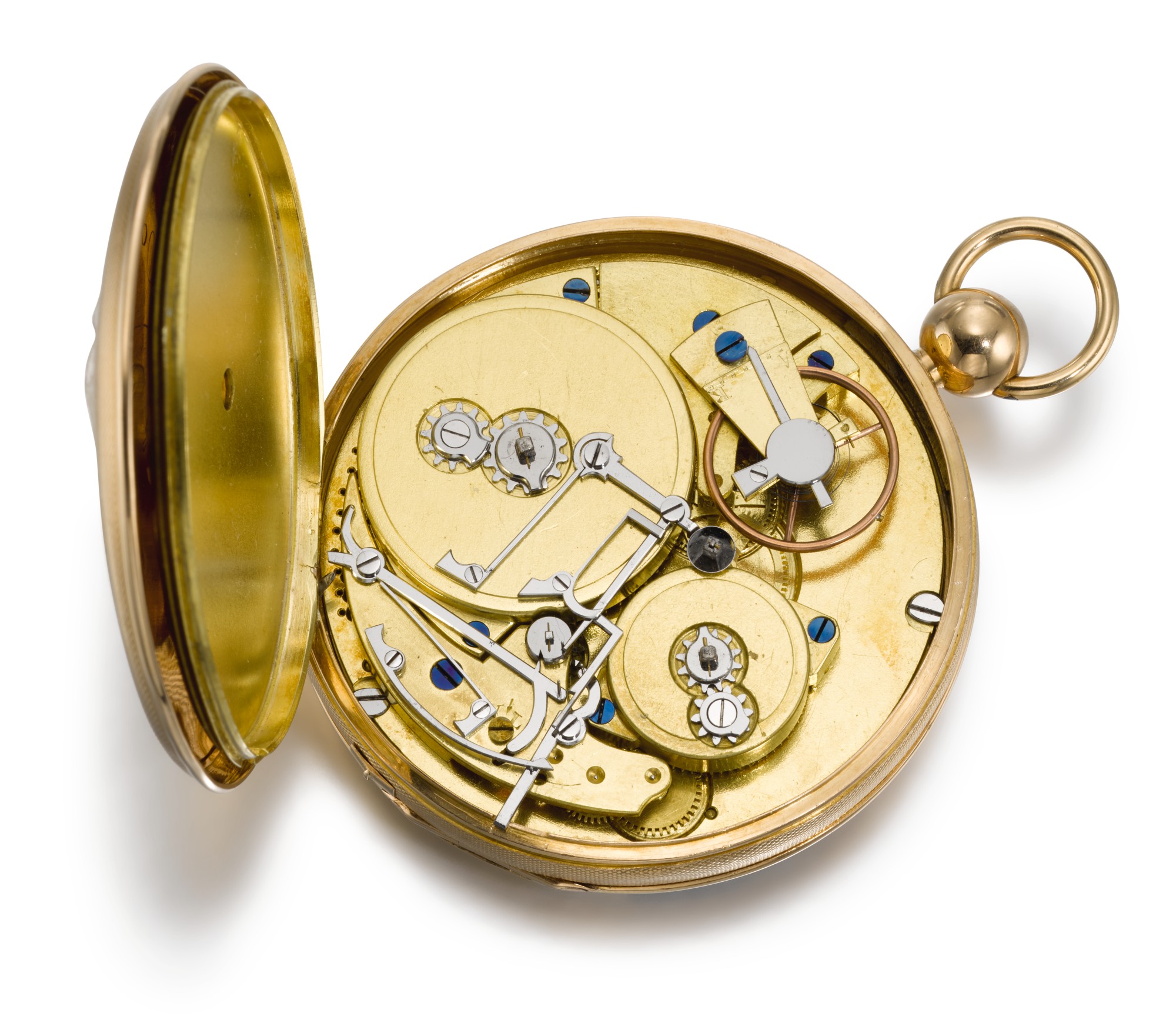 A PAIR OF VERY FINE AND RARE GOLD AND ENAMEL MUSICAL AUTOMATON WATCHES ...