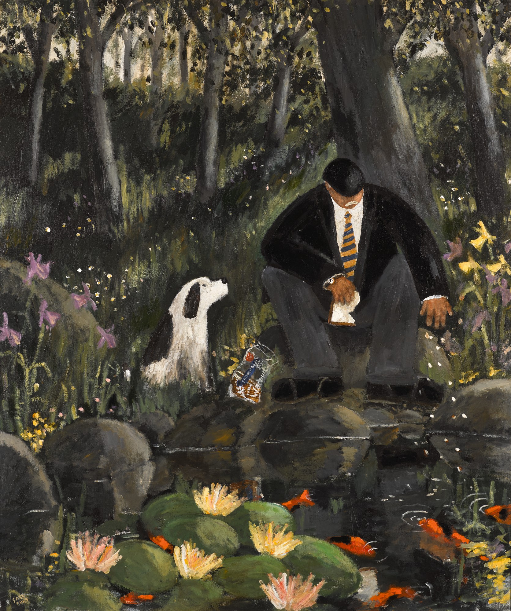 GARY BUNT | THE LILY POND | Made in Britain | 2020 | Sotheby's
