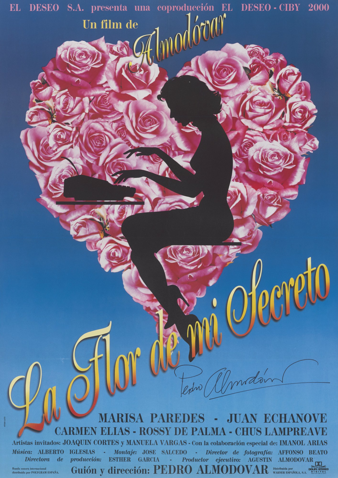 LA FLOR DE MI SECRETO / FLOWER OF MY SECRET (1995) POSTER, SPANISH ...