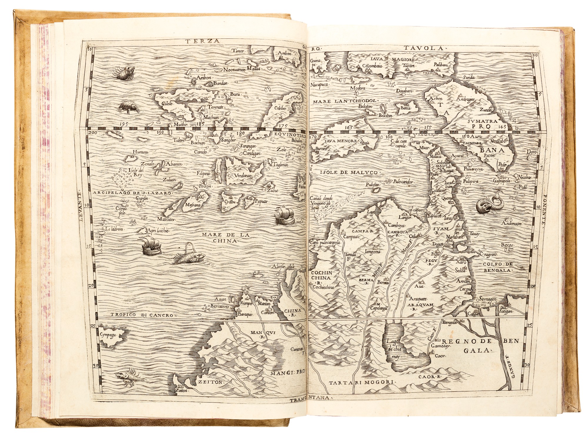 Ramusio | Navigationi et viaggi, 1563-1583-1565, 3 volumes | Travel ...