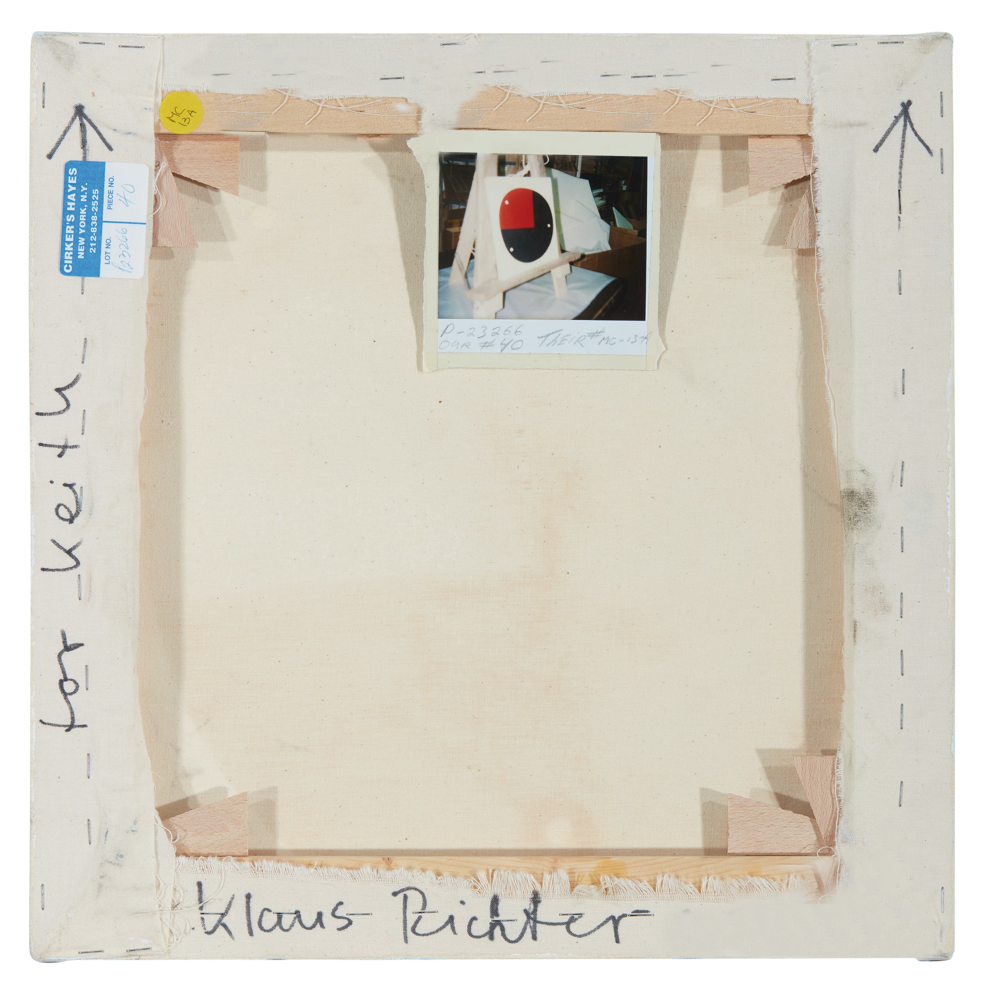 KLAUS RICHTER | UNTITLED | Dear Keith: Works from the Personal ...