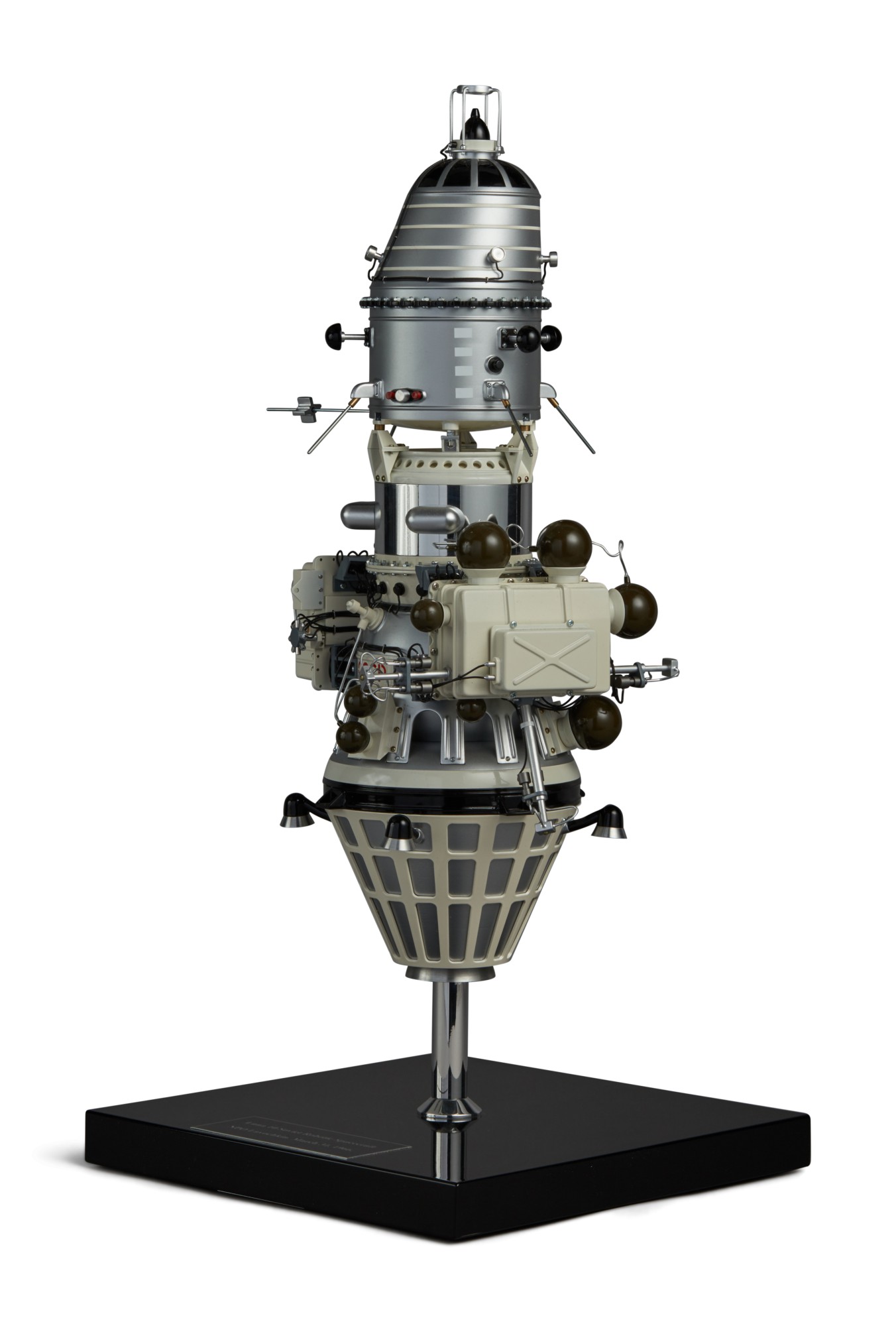 Luna 10 Soviet robotic lunar station spacecraft model | Space ...