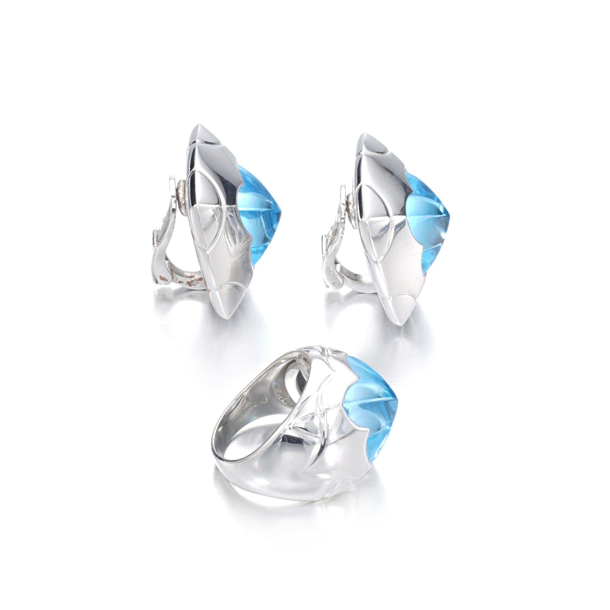 Topaz demi-parure, 'Pyramid' | Fine Jewels | 2021 | Sotheby's