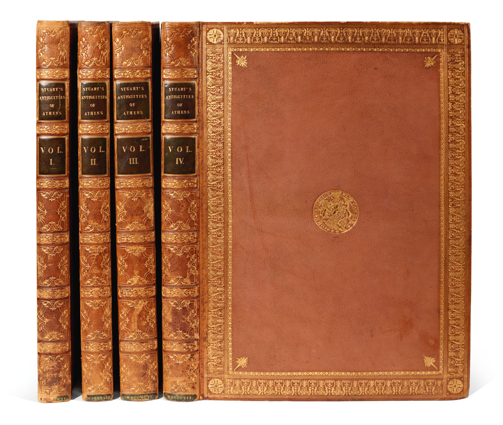 Stuart and Revett | The Antiquities of Athens, 1762-1816, 4 volumes ...