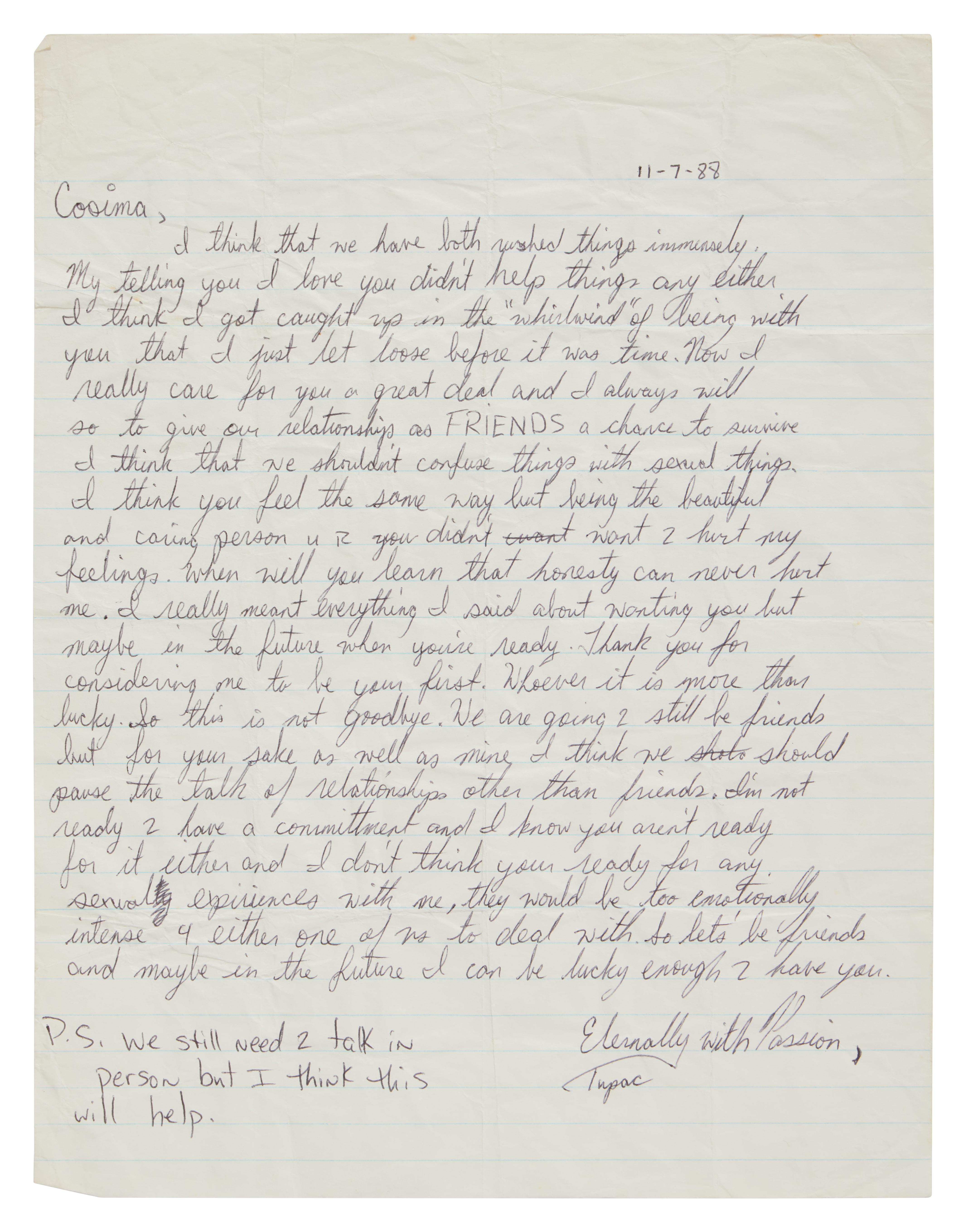 Tupac Shakur | Hip Hop | 2023 | Sotheby's