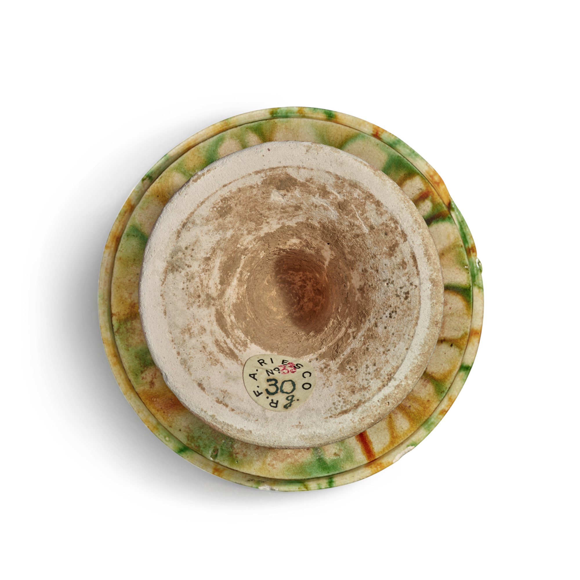 A small sancai-glazed pottery tazza, Tang dynasty | 唐 三彩小高足盤 | CHINA ...