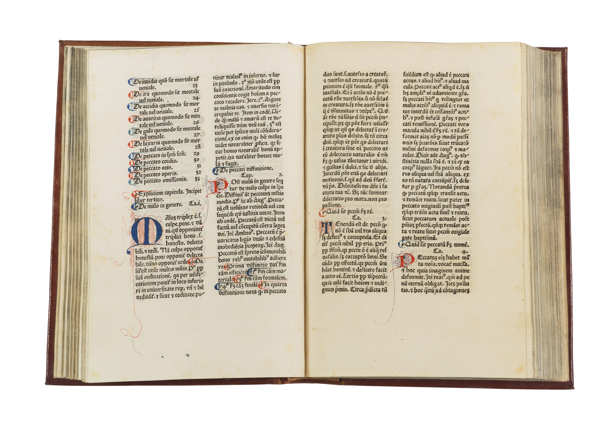 Albertus Magnus, Compendium theologicae veritatis, Venice, 1476, later ...