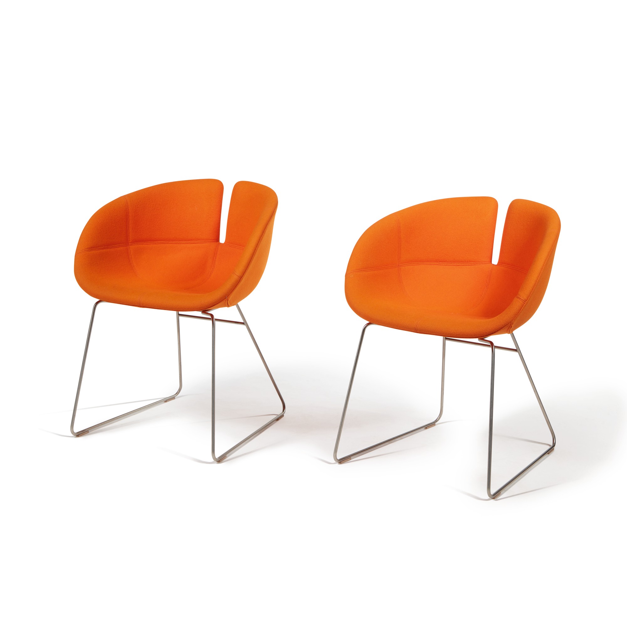 Pair of "Fjord" Chairs | Fearless: The Collection of Hester Diamond ...