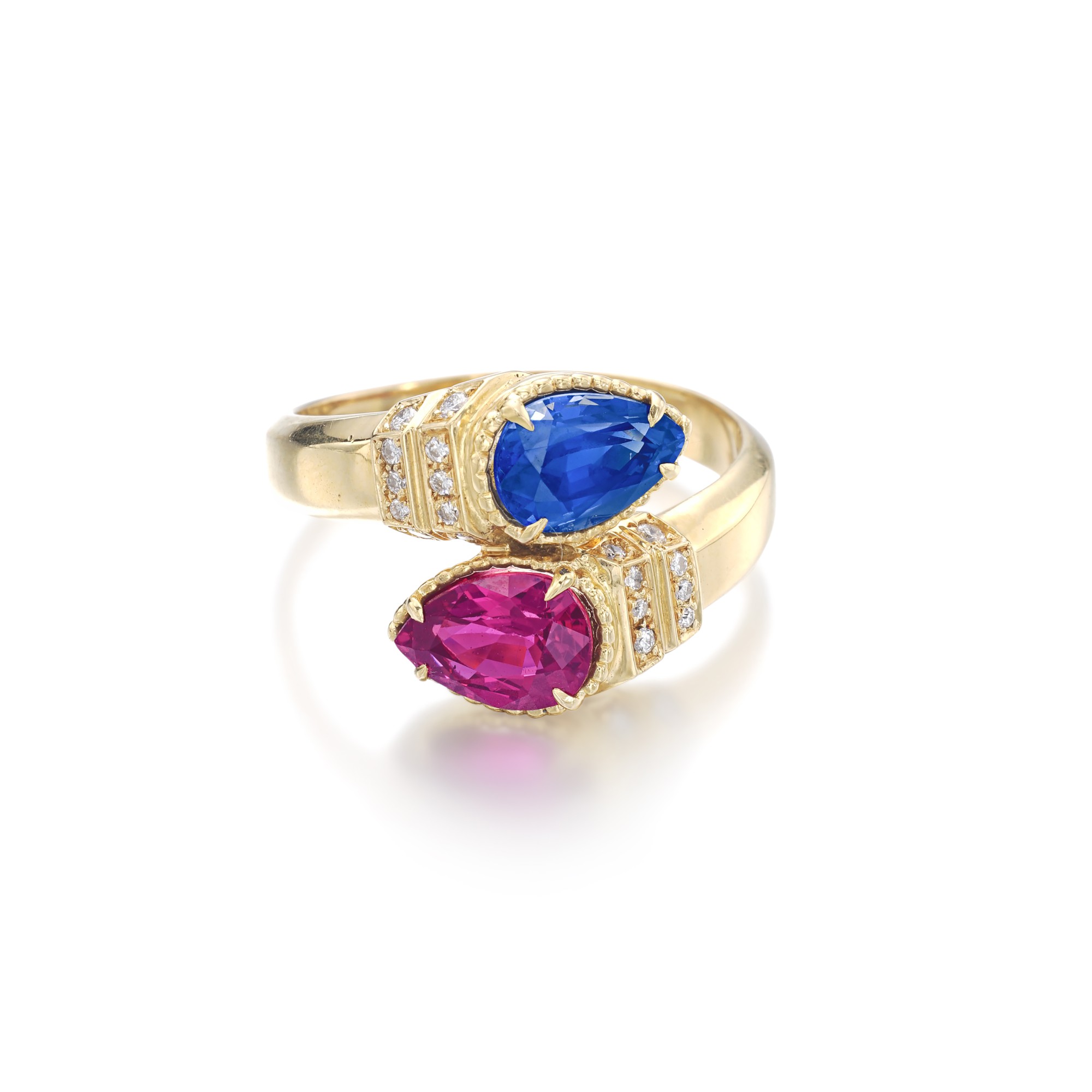 Ruby, sapphire and diamond ring | Fine Jewels | 2021 | Sotheby's