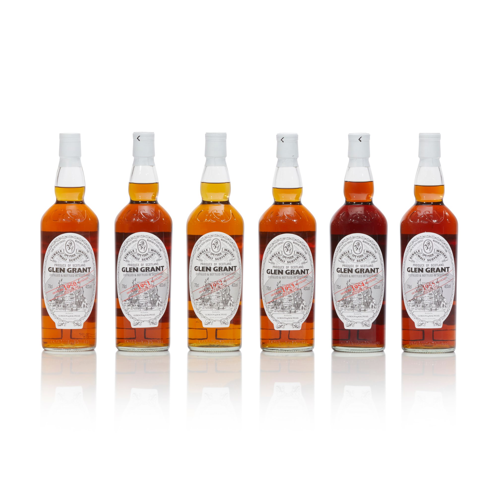 Glen Grant Gordon & MacPhail Collection 1950-1955 (6 BT70) | The ...