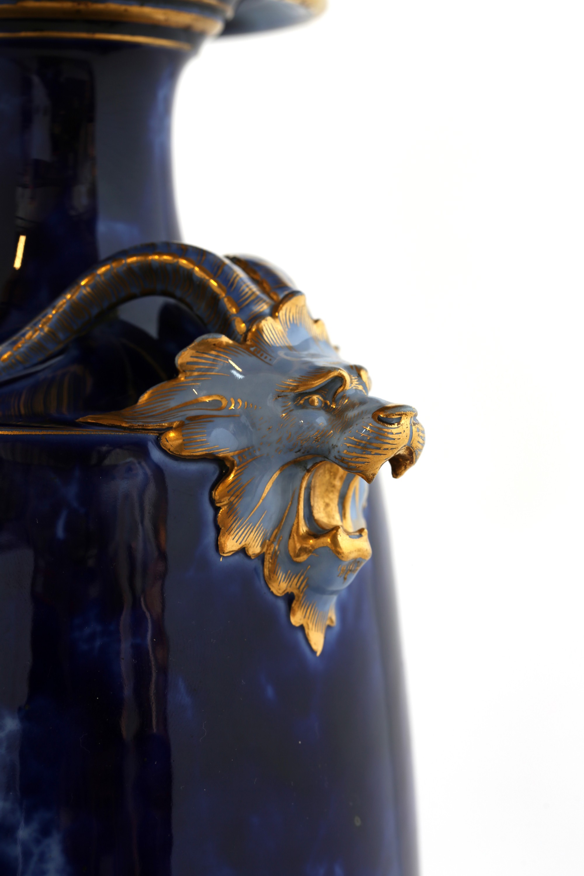 A PAIR OF SÈVRES PORCELAIN VASES "À DOUBLE CULOT", THE MODEL DESIGNED ...