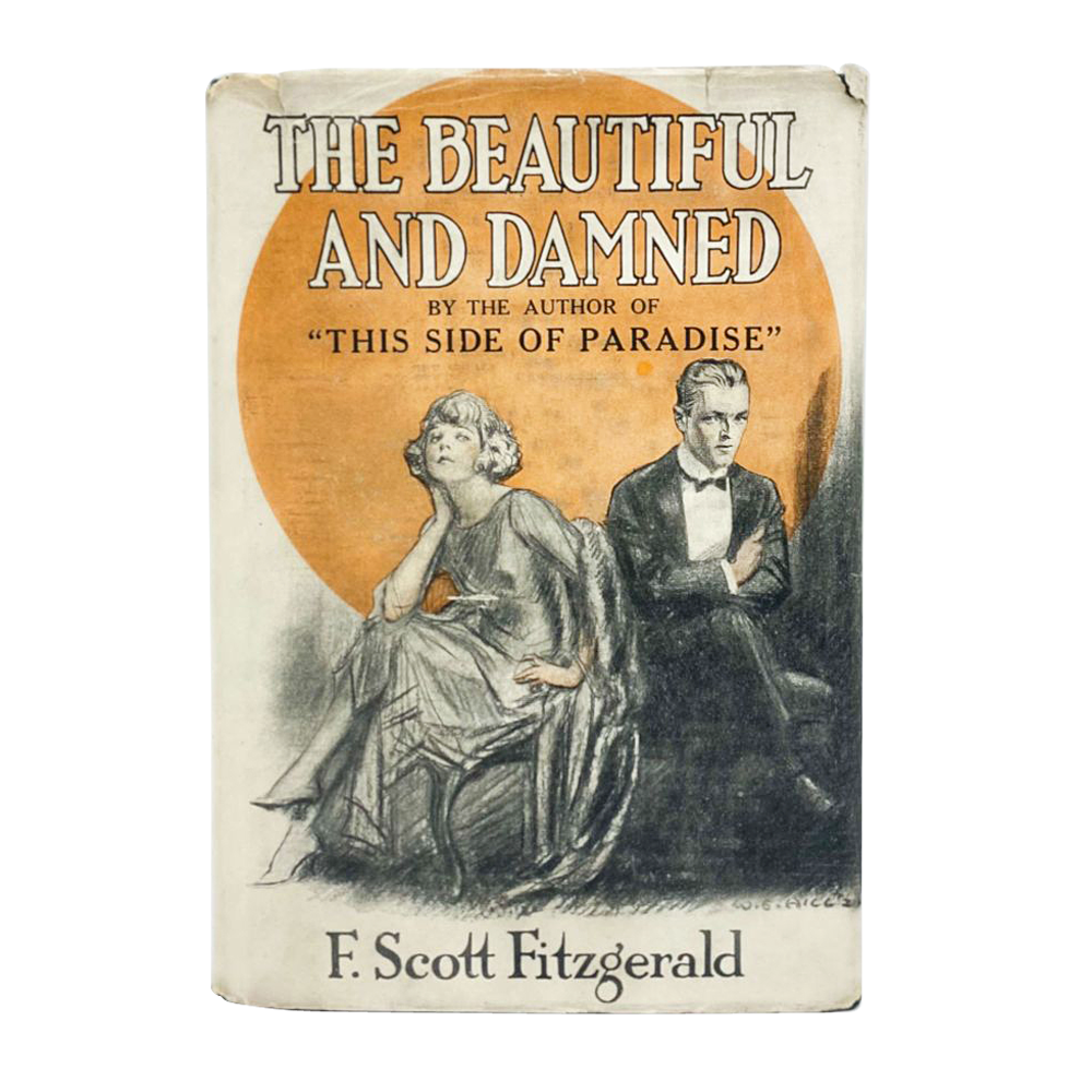 F Scott Fitzgerald Vintage The Beautiful And Damned Dust Jacket