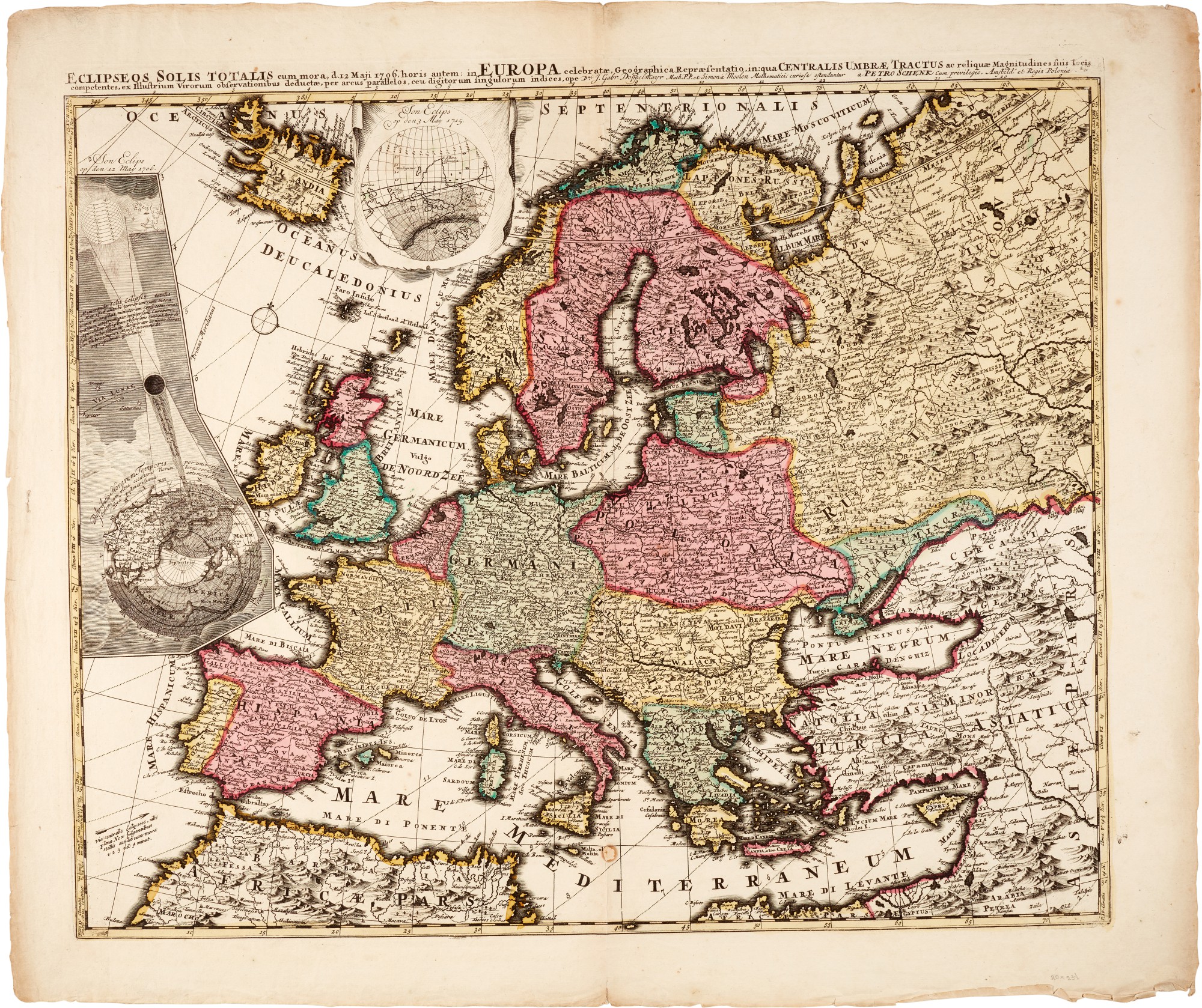 EUROPE | A collection of seven maps, 16th- and 17th-century | Travel ...