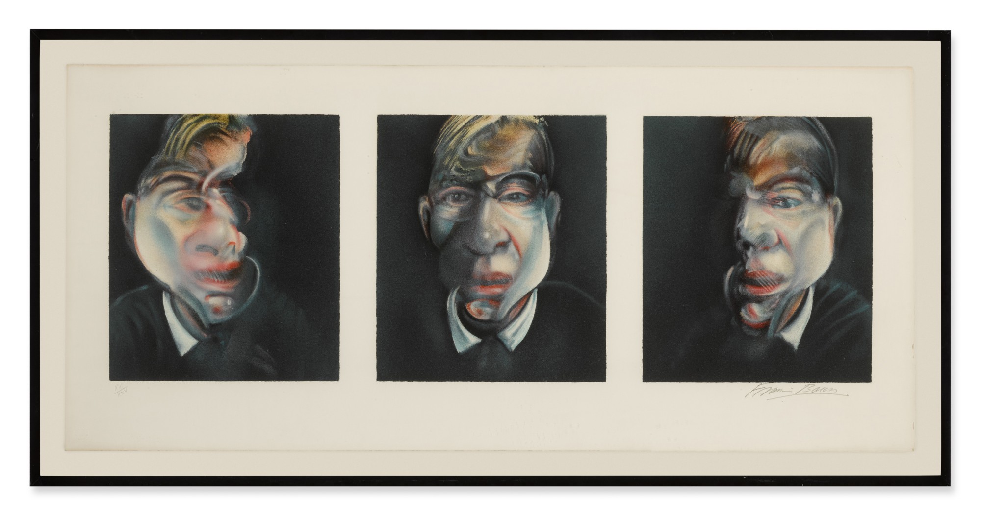 Three Studies for a Self-Portrait (Sabatier 15) | Prints & Multiples ...
