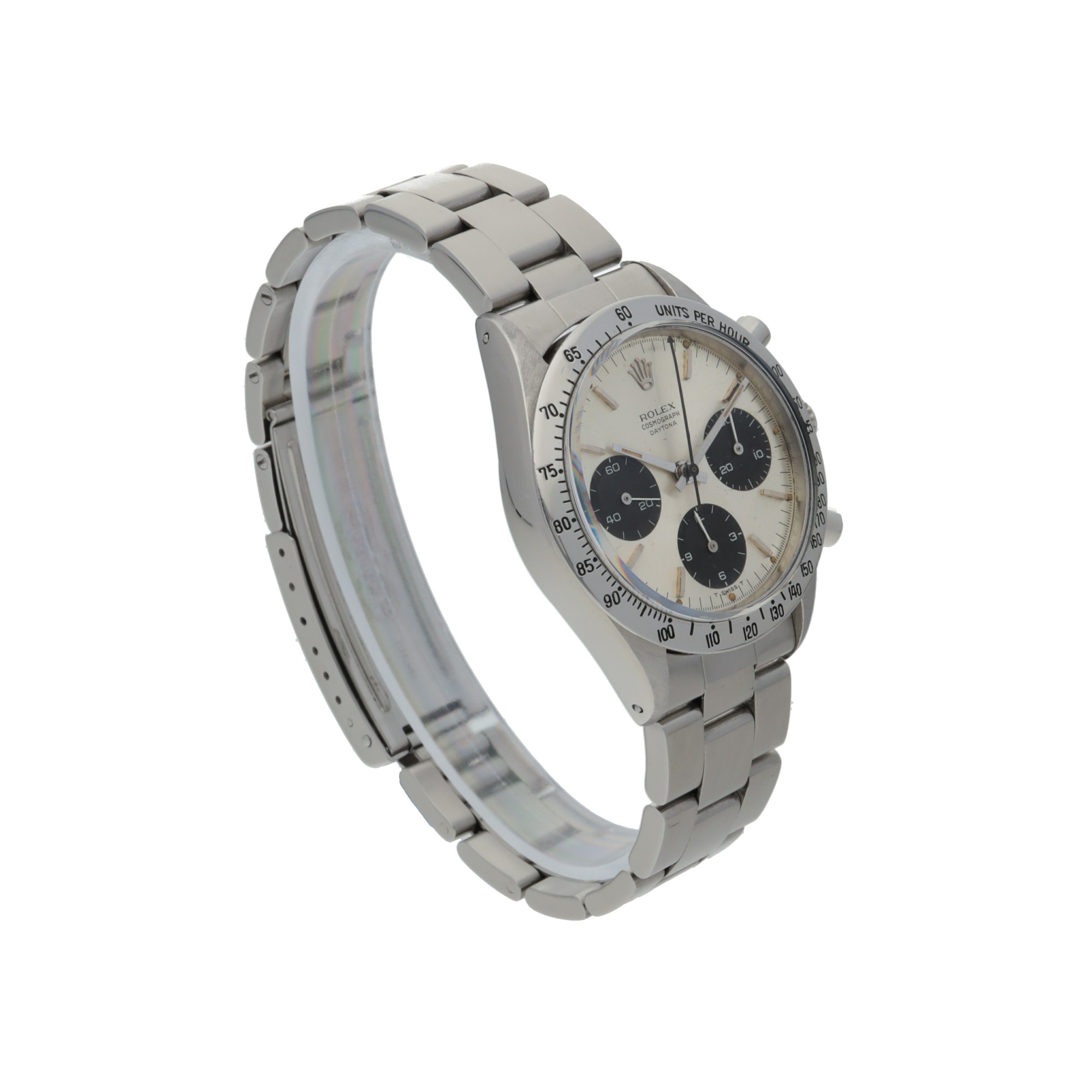 ROLEX | DAYTONA, REF 6239 STAINLESS STEEL CHRONOGRAPH WRISTWATCH WITH ...