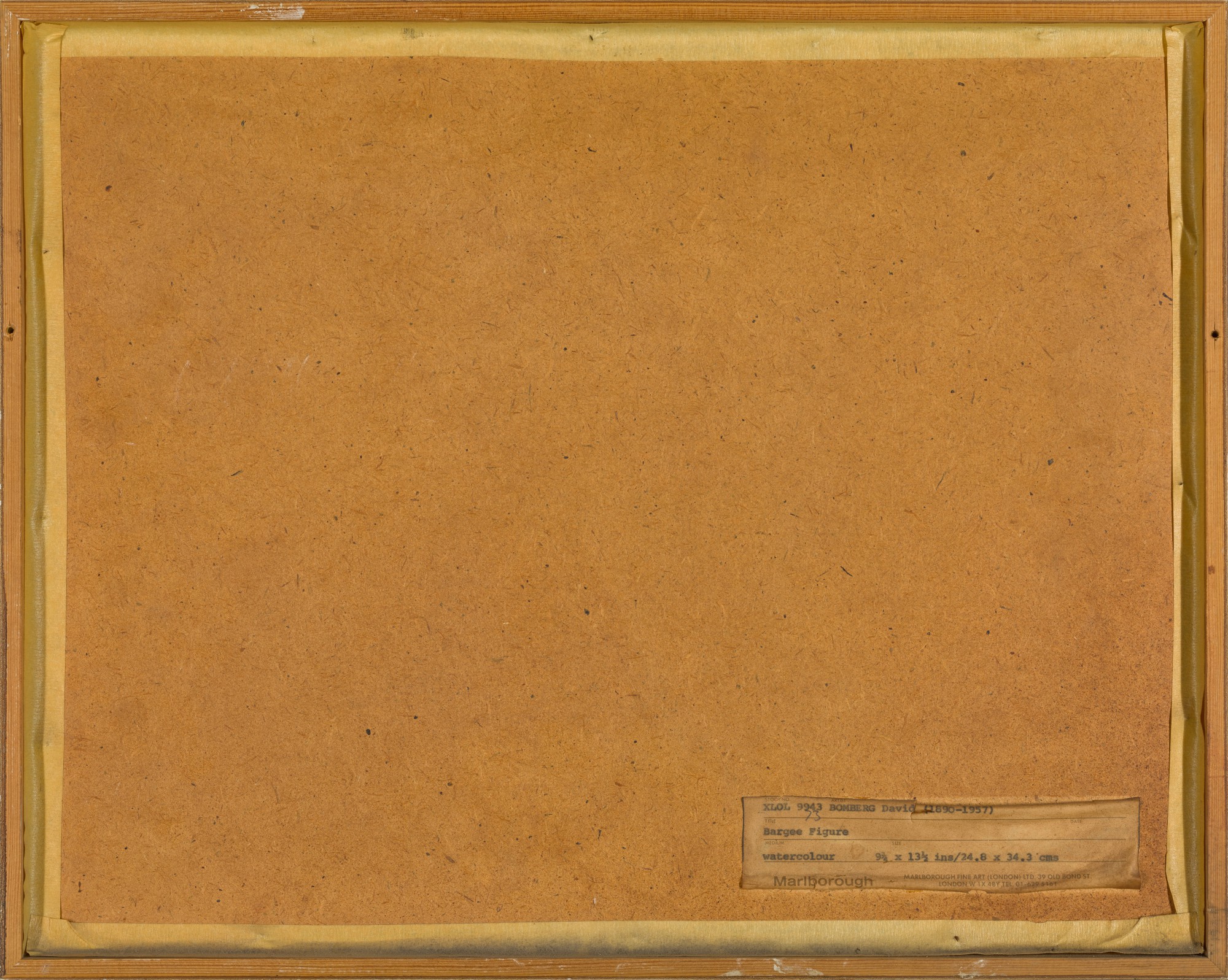 Bargee Figure | Modern & Post War British Art Day Sale | 2021 | Sotheby's