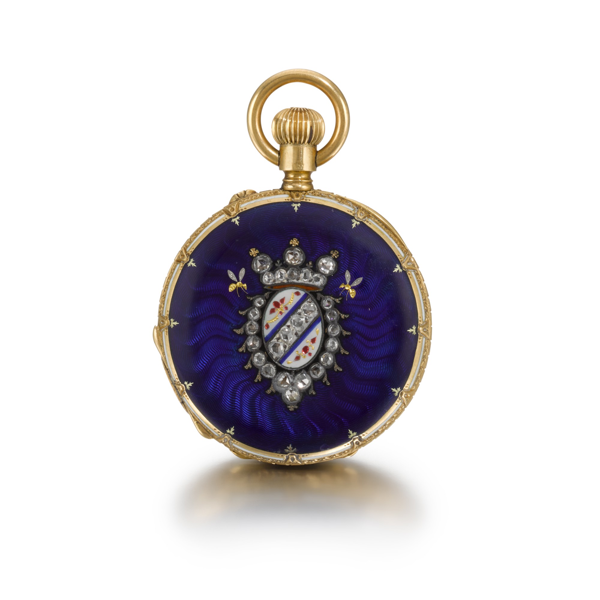 Three Gold And Enamel Pocket Watches | Fine Watches Including ...
