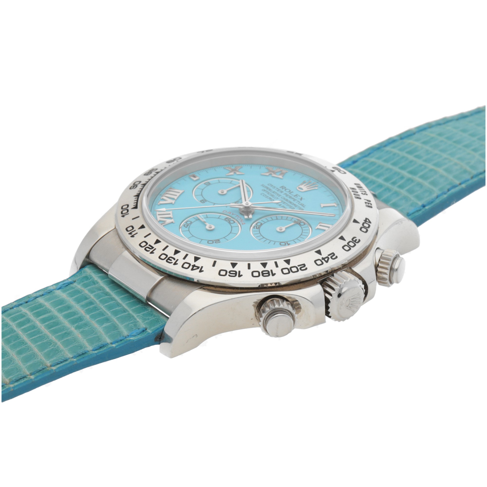 'Beach' Daytona, Ref. 116519, White gold chronograph wristwatch with ...