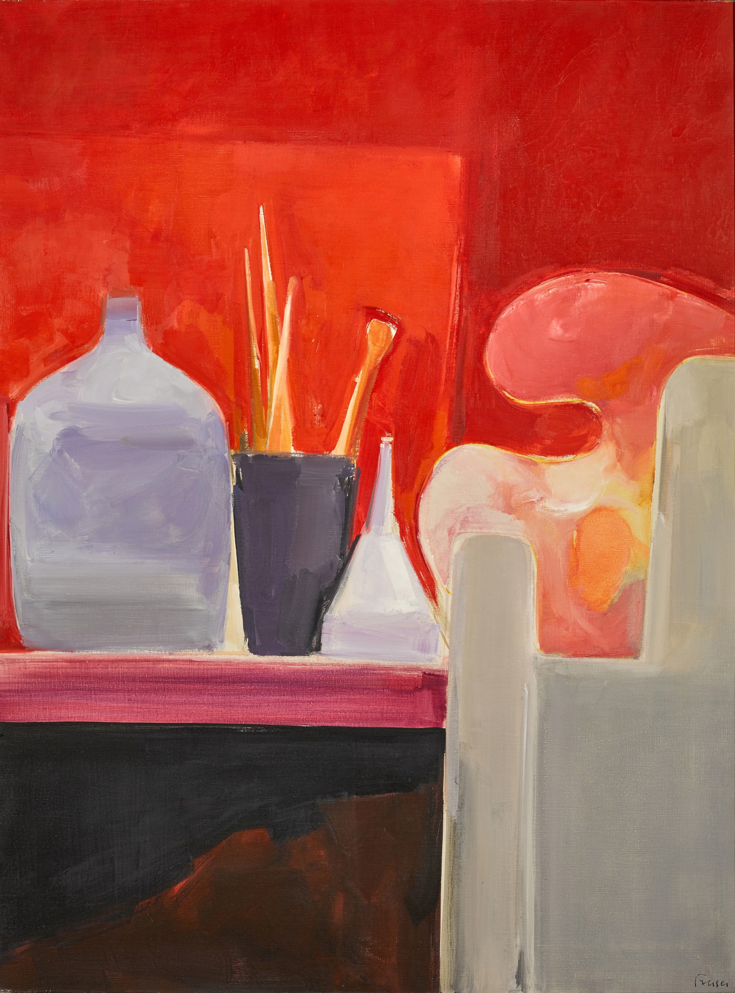 DONALD HAMILTON FRASER | STILL LIFE WITH PALETTE | Made in Britain ...