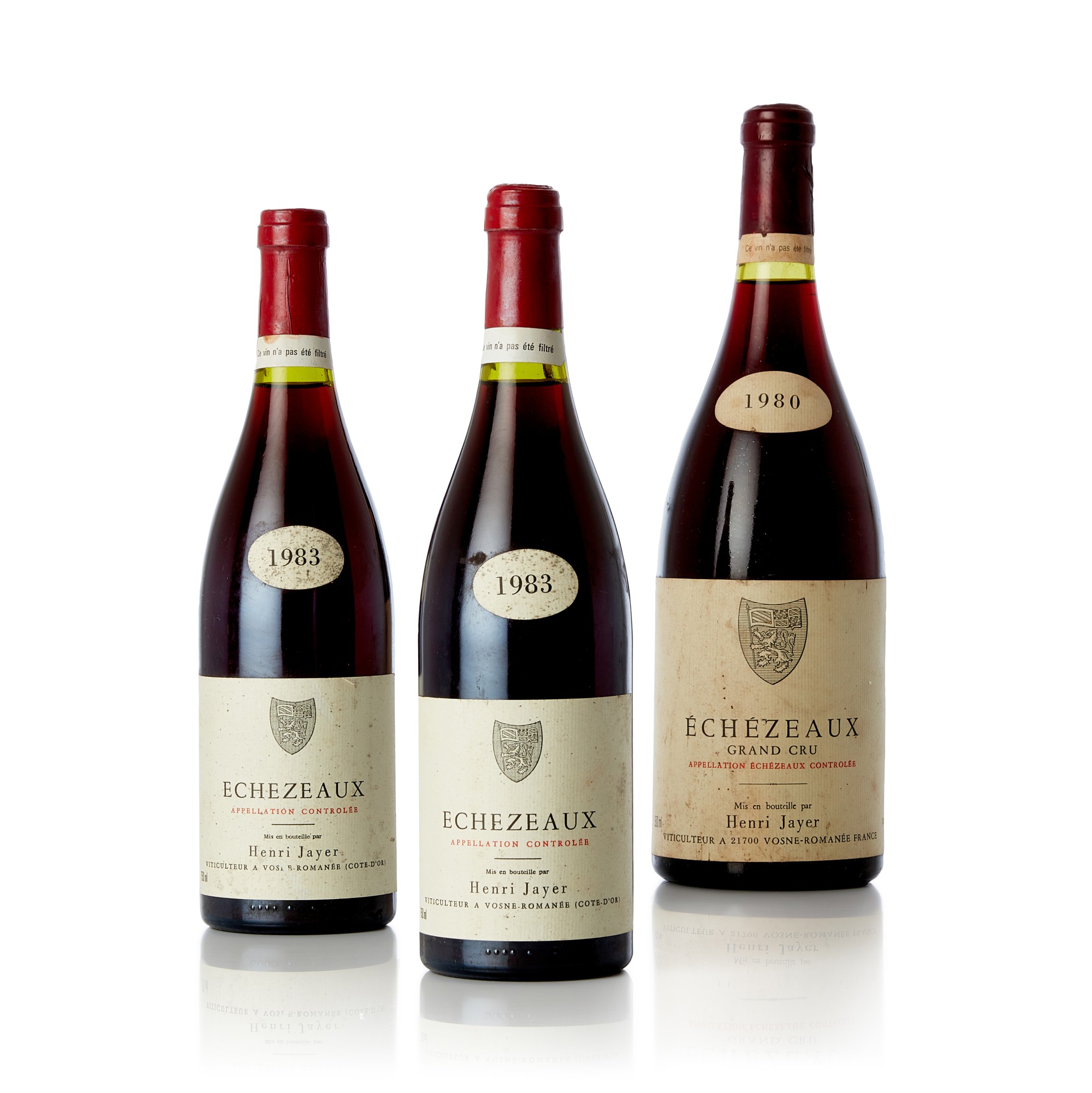 Echézeaux 1983 Henri Jayer (4 BT) | Prestigious French Wines from a ...