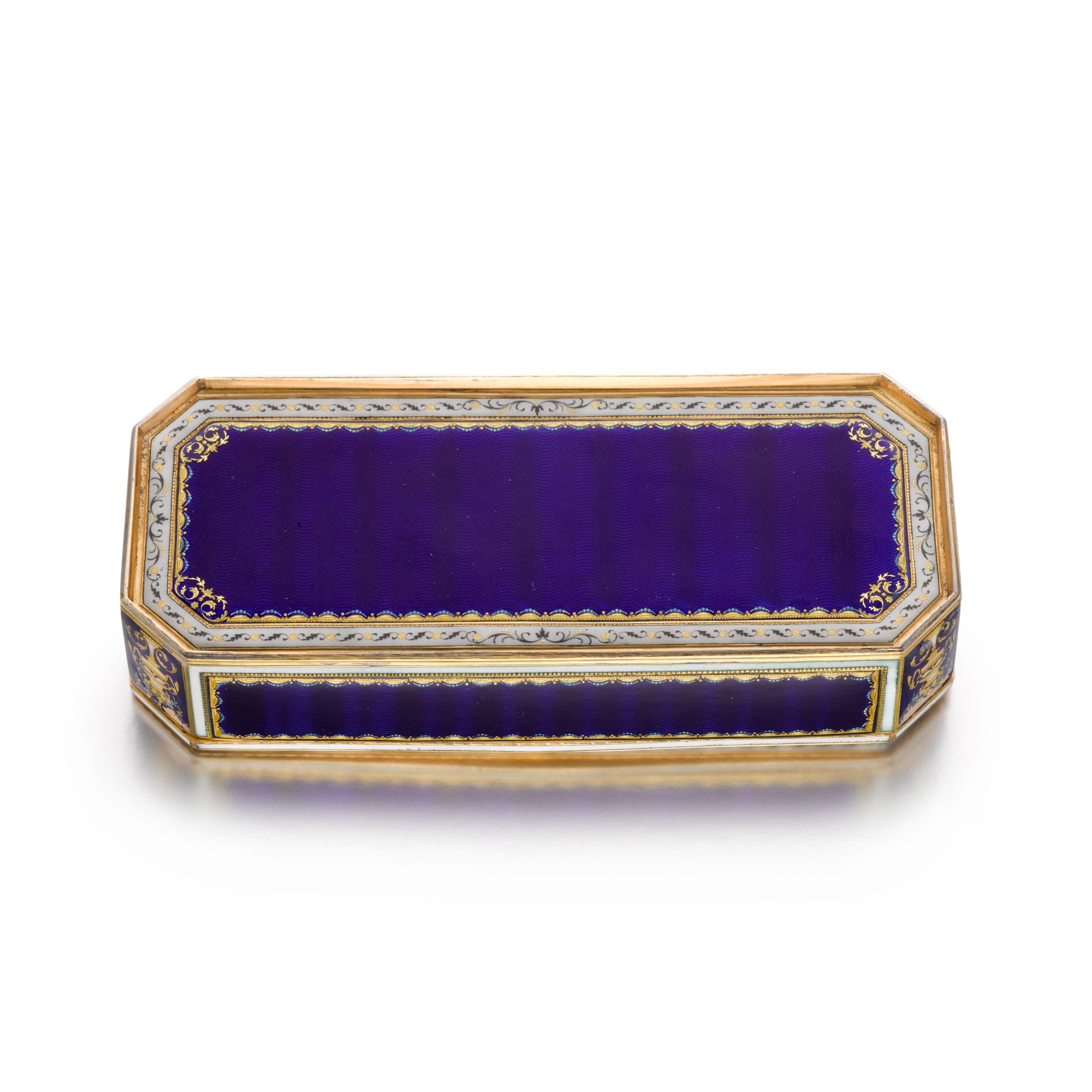 A gold and enamel snuff box, Geneva, circa 1795 | Gold Boxes, Silver ...
