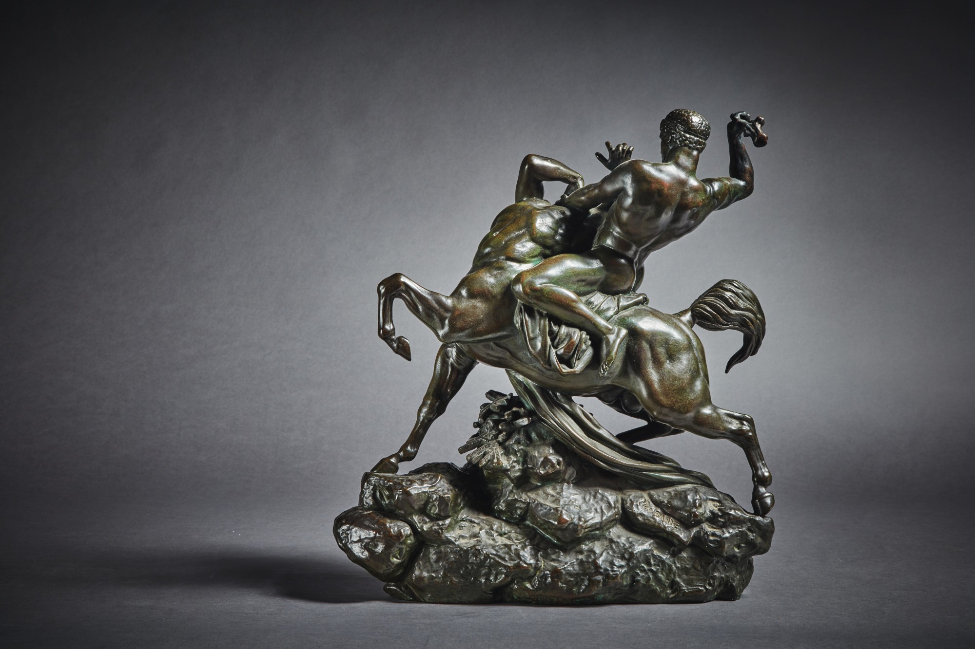 Theseus Fighting the Centaur Bianor | The European Art Sale | 2021 ...