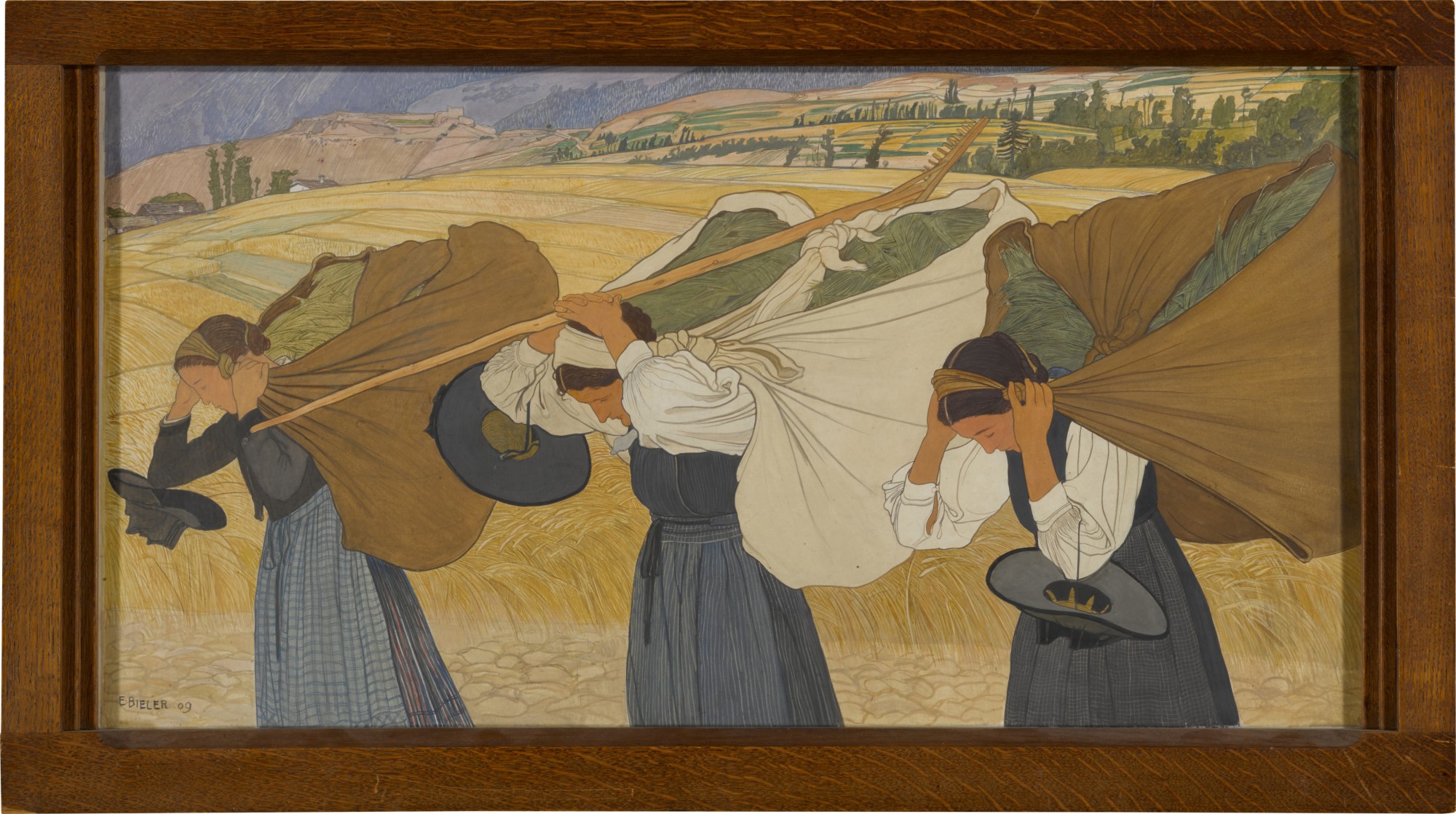 Les fardeaux, 1909 | The Swiss Fine Art Sale | 2021 | Sotheby's