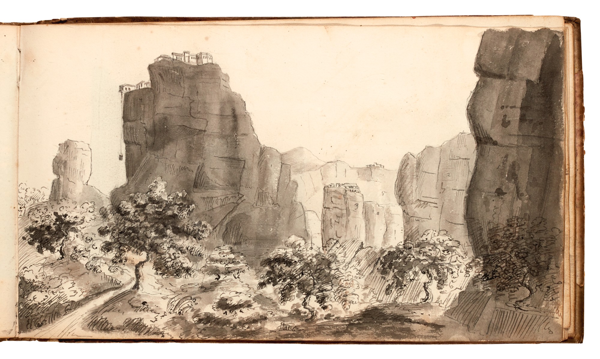 Holland. Album of 35 original sketches of Turkey and Greece, 1812 ...