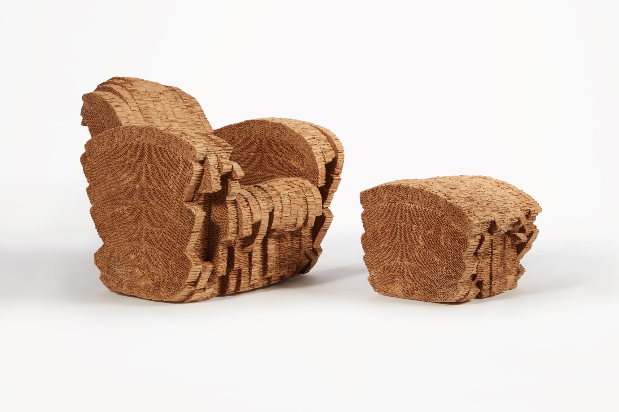 Frank Gehry, "Little Beaver" Chair and Ottoman | Design | 2021 | Sotheby's