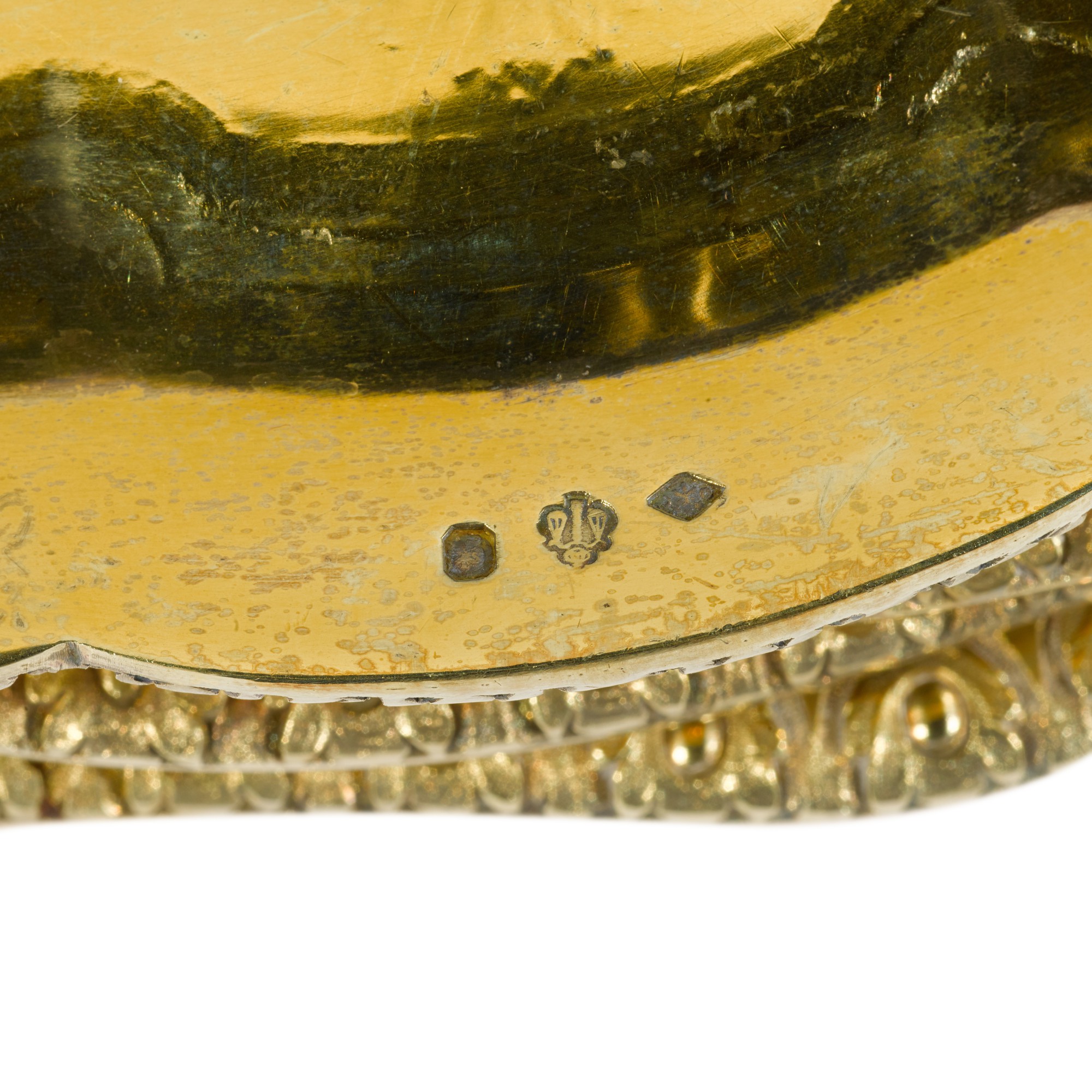 A suite of silver-gilt dinner ware, Christofle, Paris, 20th Century ...