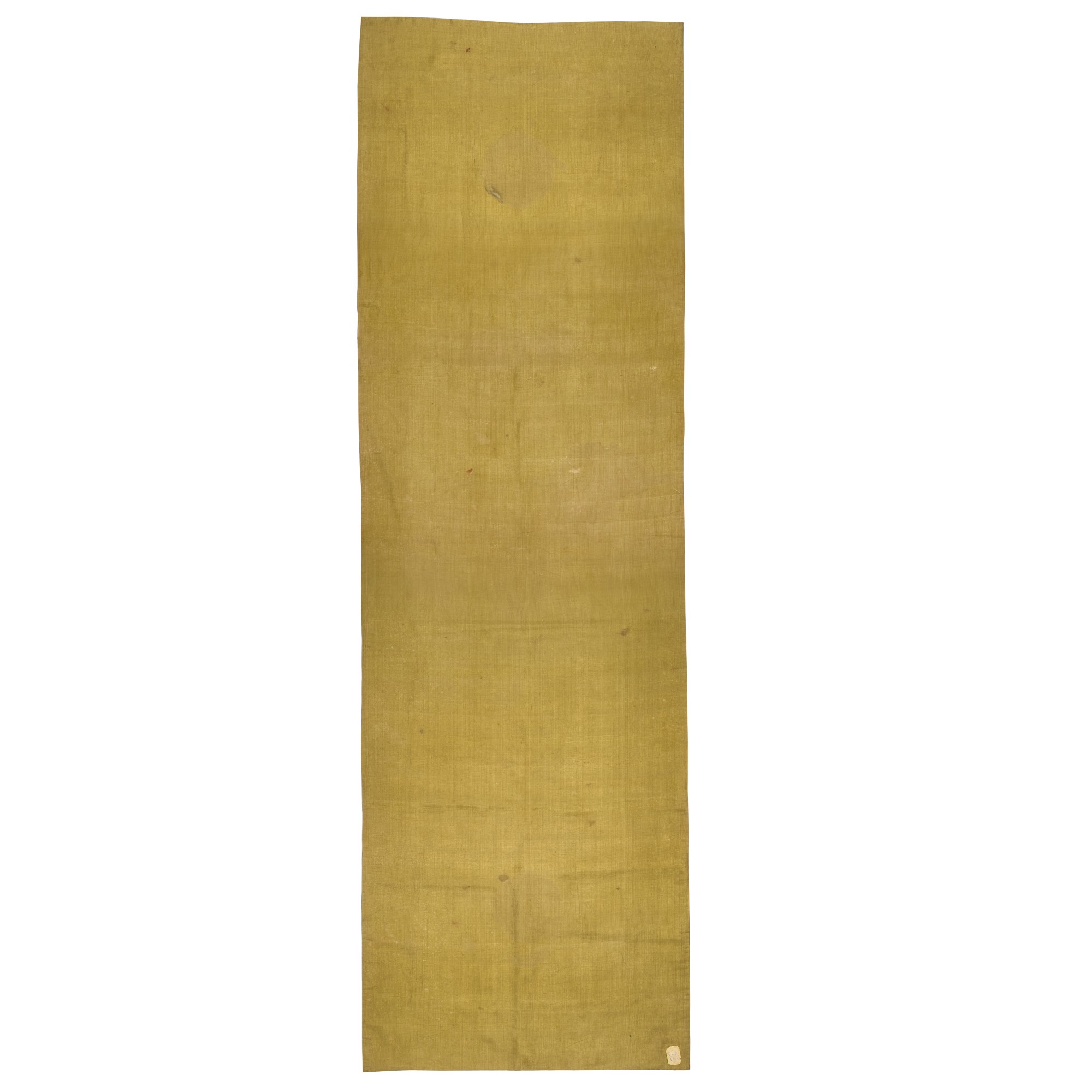 A SILK BROCADE CHAIR COVER, QING DYNASTY, 19TH CENTURY 清十九世紀 織錦團花卉夔龍紋墊面 ...