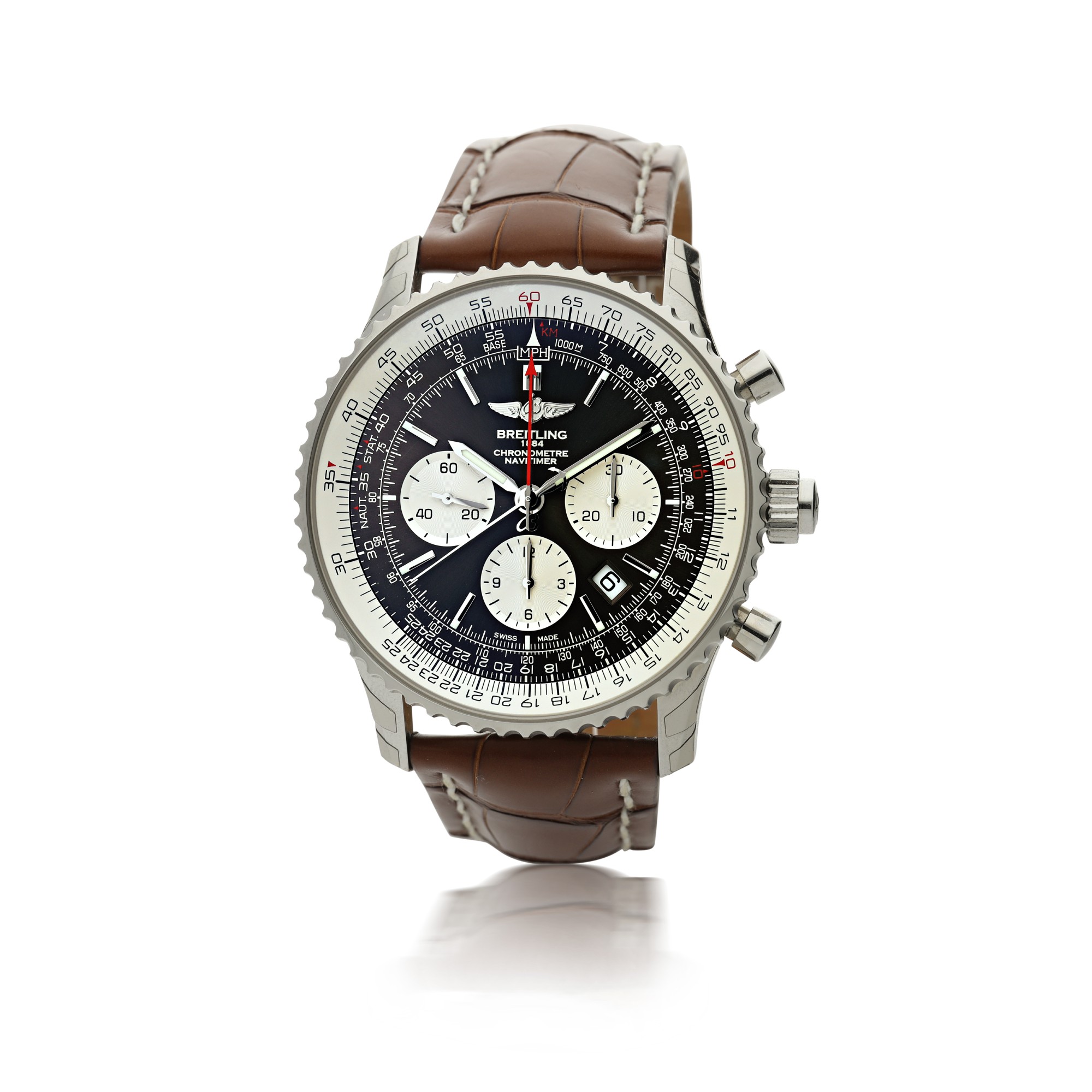 BREITLING | REFERENCE AB0310 NAVITIMER RATTRAPANTE A STAINLESS STEEL ...
